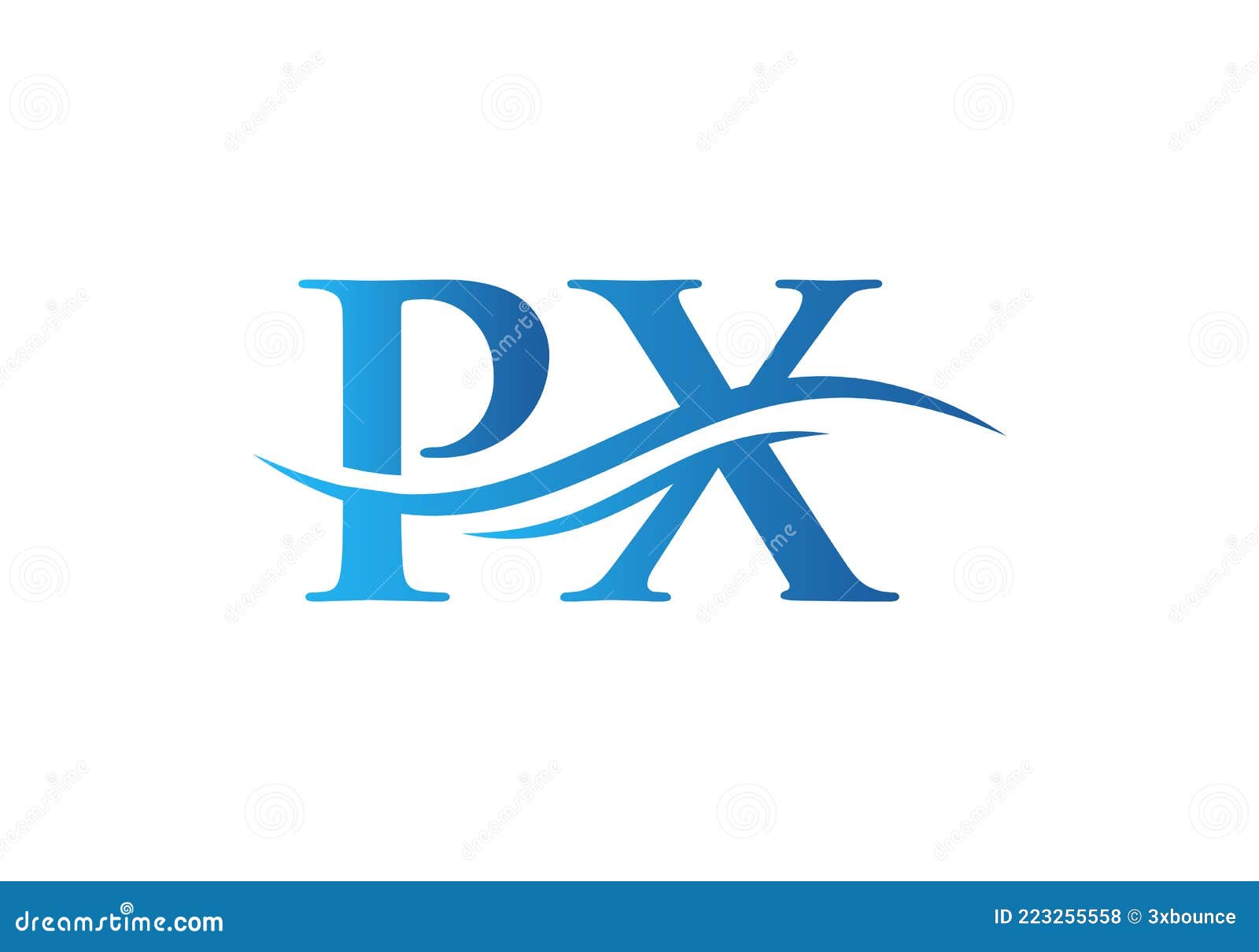 PX Logo. Monogram Letter PX Logo Design Vector. PX Letter Logo Design ...