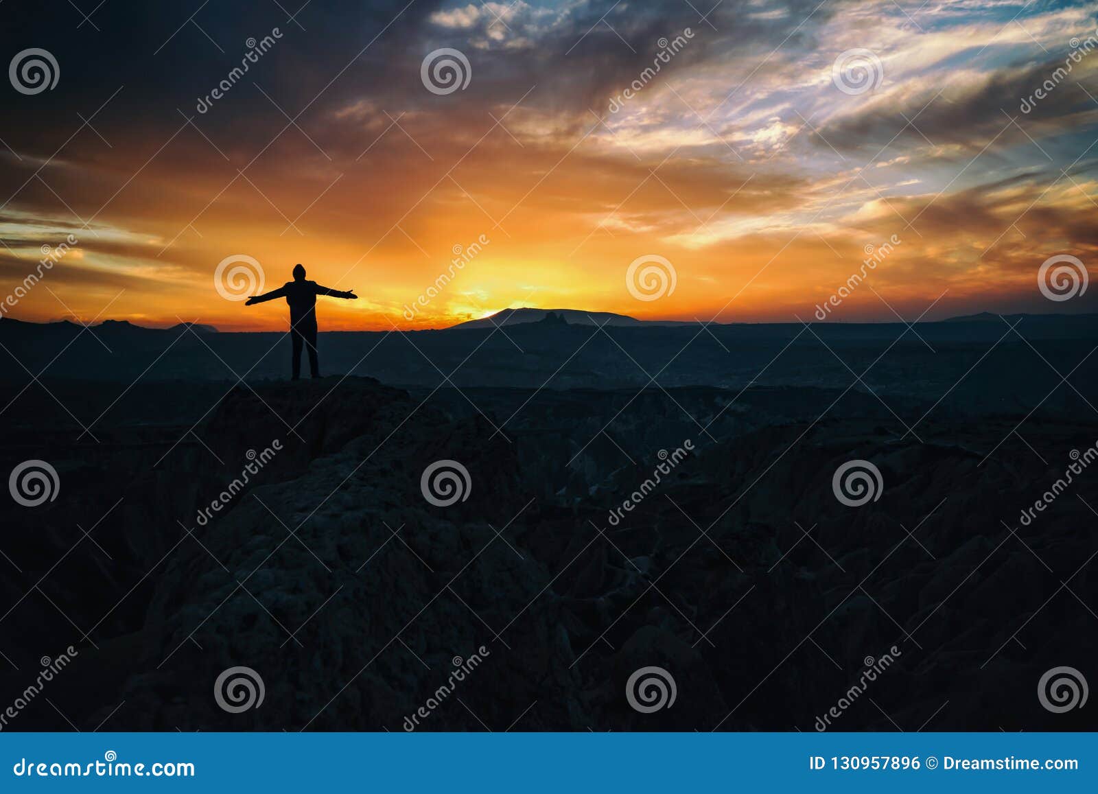 Infinite sky stock photo. Image of great, clouds, sunrise - 130957896