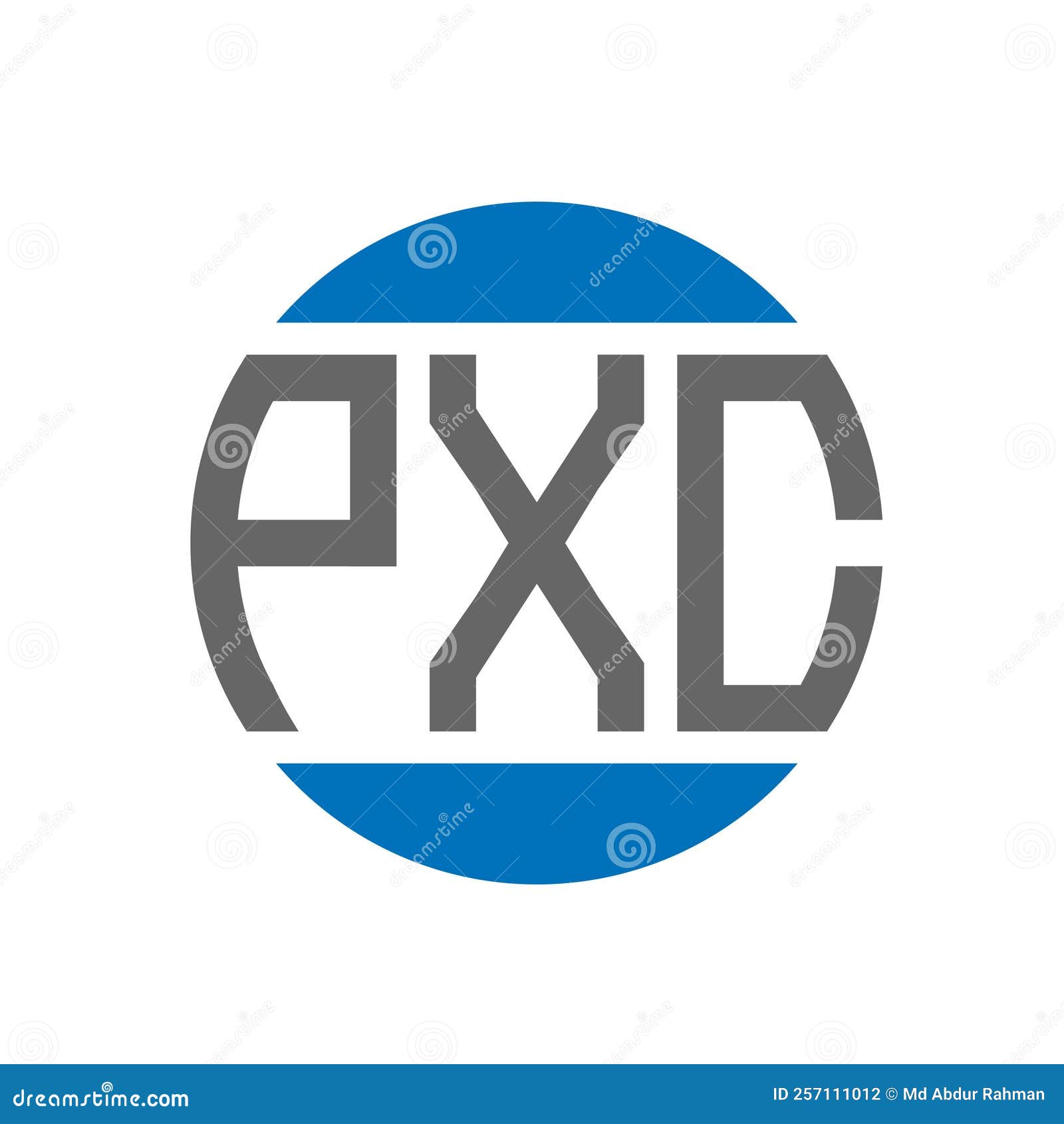 PXC Letter Logo Design on White Background. PXC Creative Initials ...