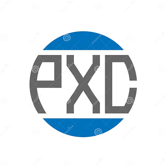 PXC Letter Logo Design on White Background. PXC Creative Initials ...