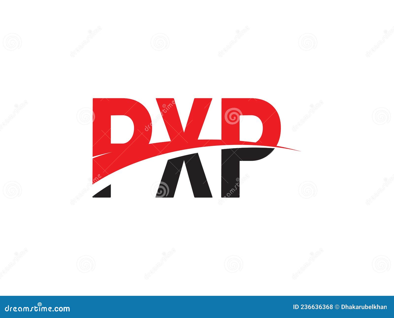 PXP Letter Initial Logo Design Vector Illustration Stock Vector ...