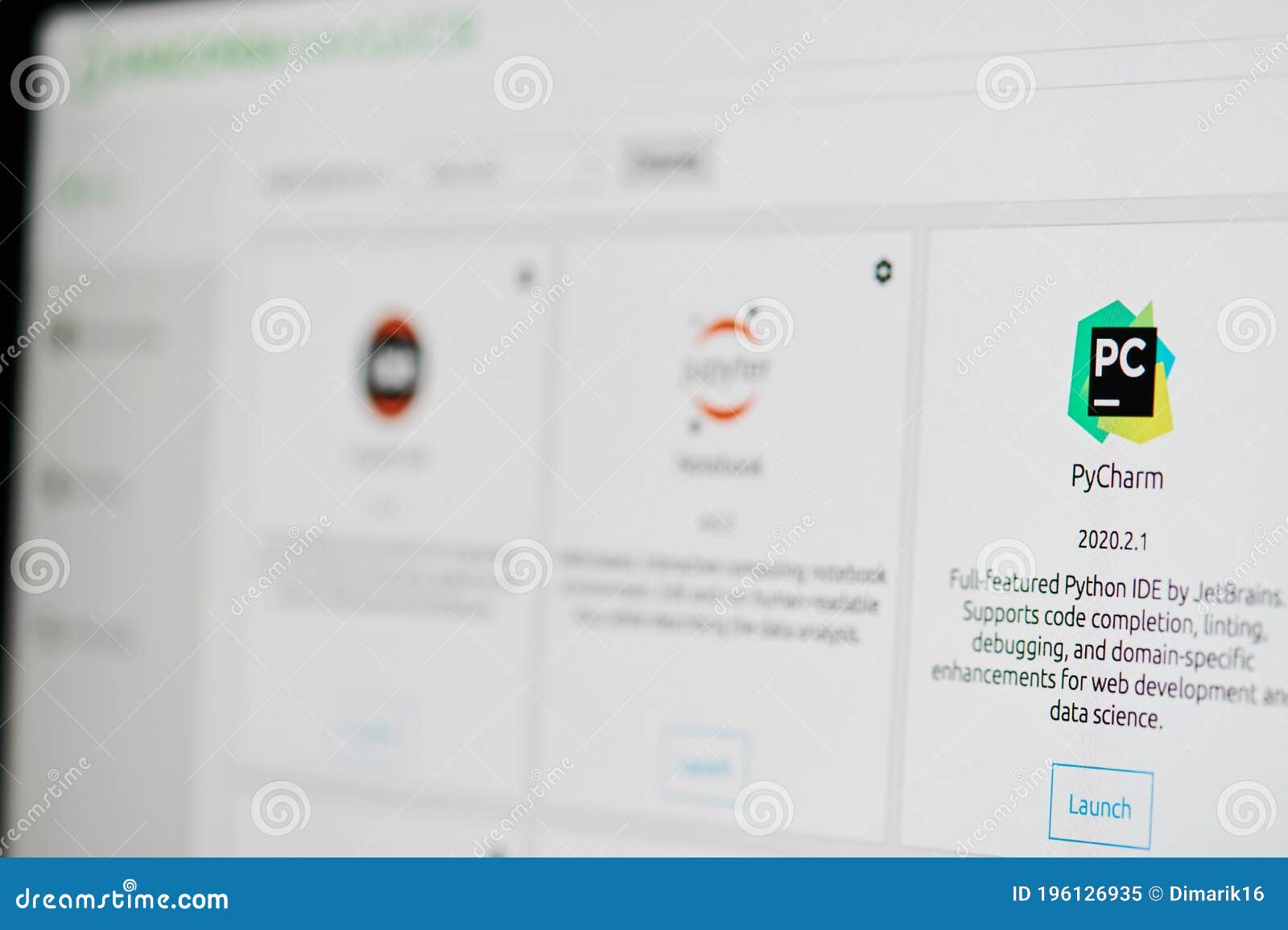 Pycharm in Python 3 Platform Editorial Image - Image of engineer ...