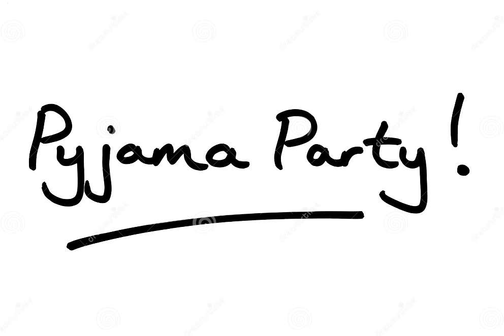 Pyjama Party stock image. Image of indoors, comfortable - 208037823