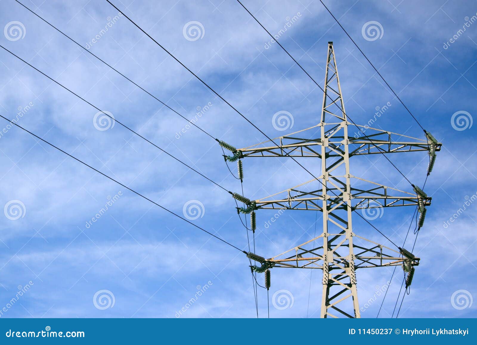 Pylon stock image. Image of communications, intensity - 11450237