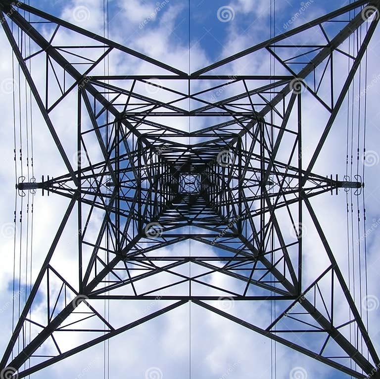 Pylon stock photo. Image of frame, volts, pattern, wires - 157274