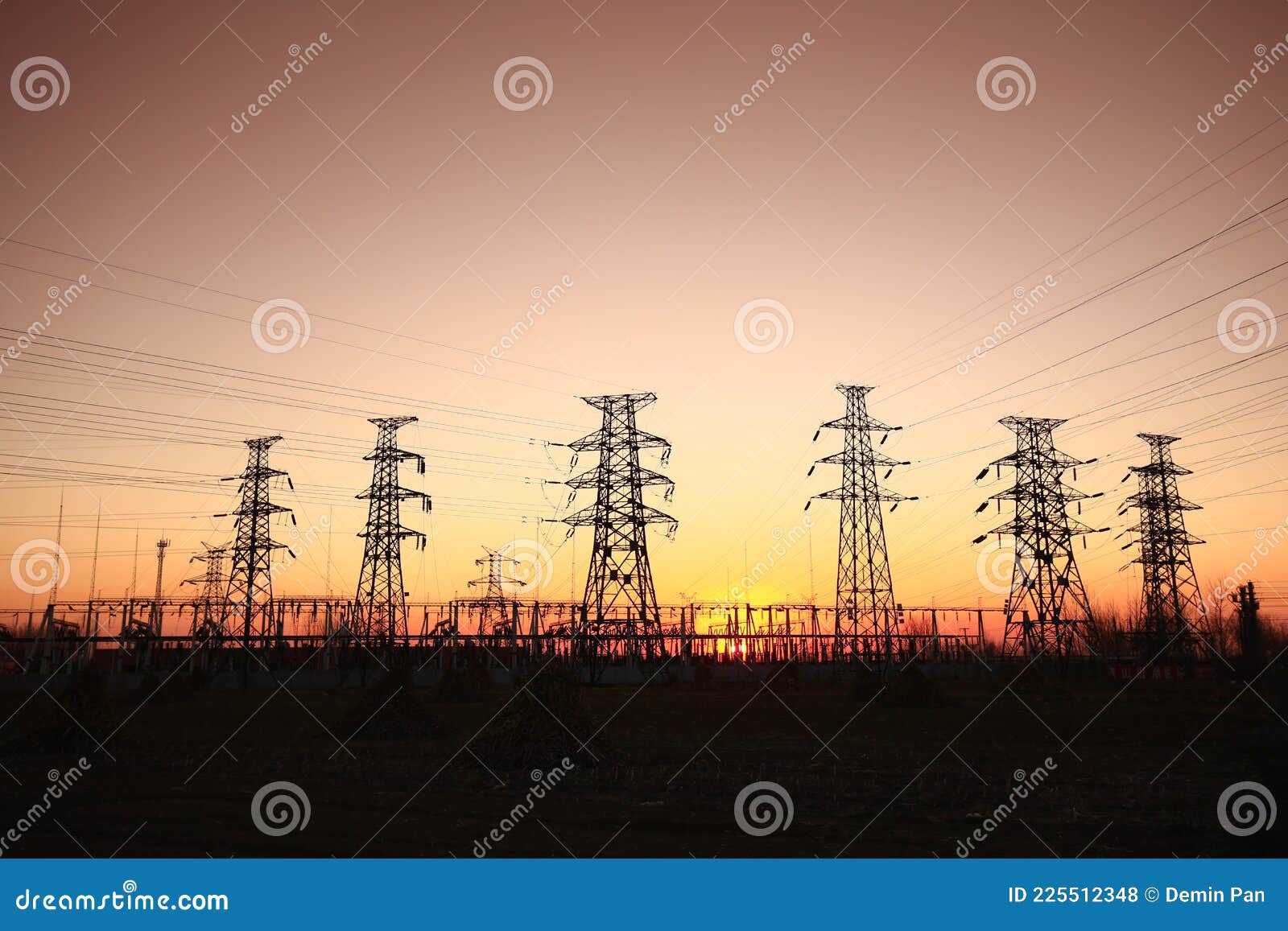 Pylon, Electrical Industrial Equipment Stock Photo - Image of device ...