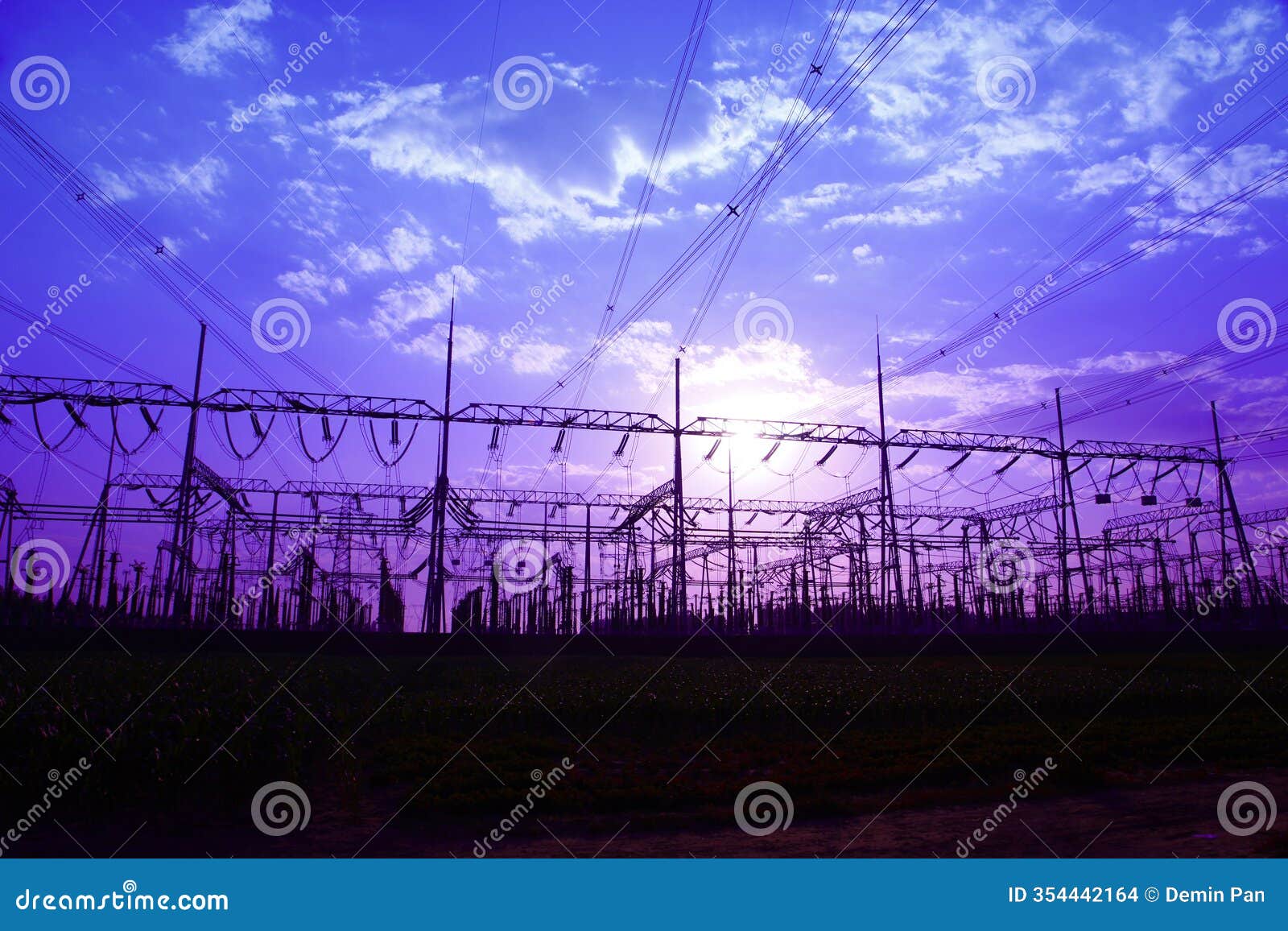Pylon stock illustration. Illustration of building, electronics - 354442164