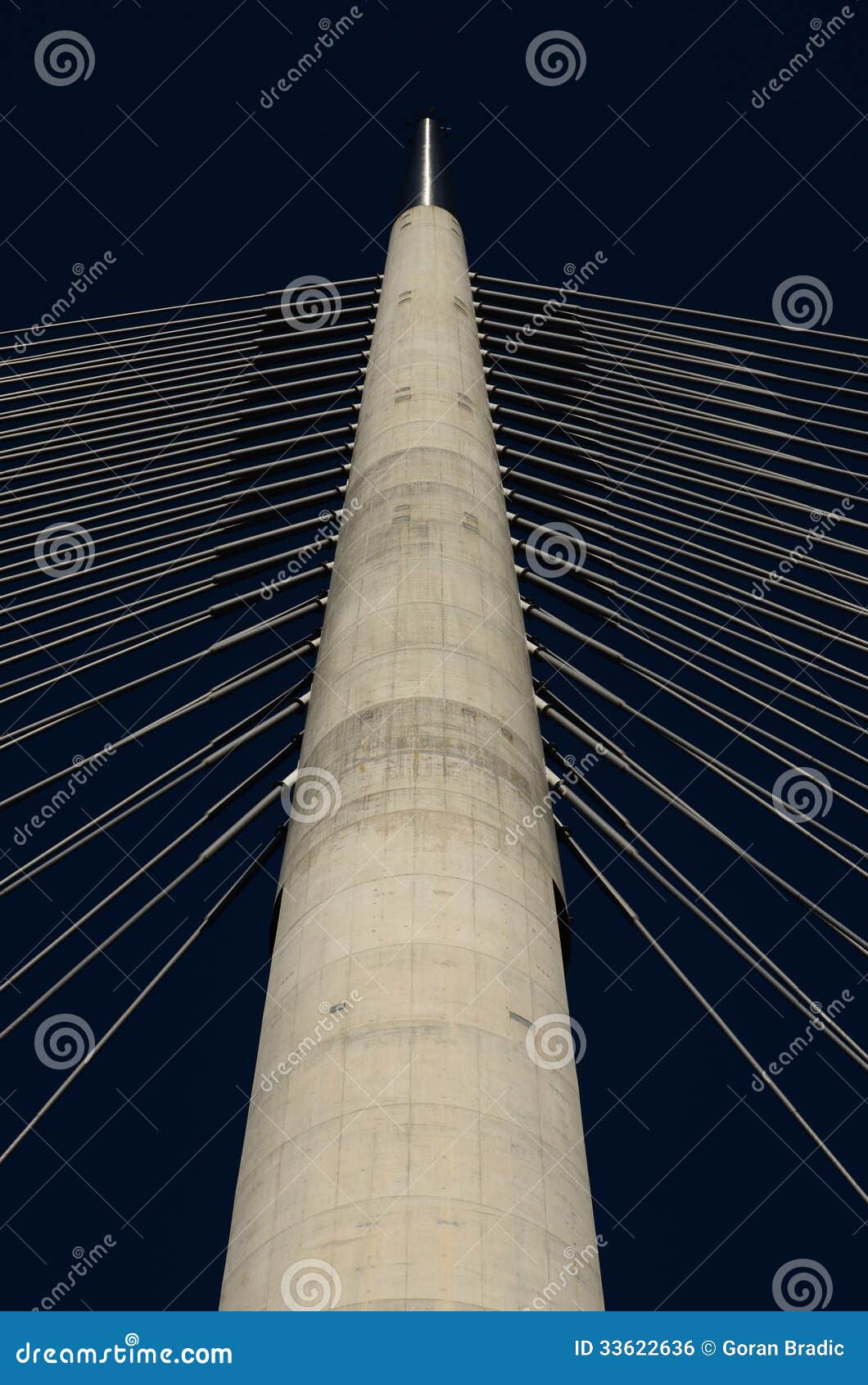 Pylon of bridge stock photo. Image of built, architecture - 33622636