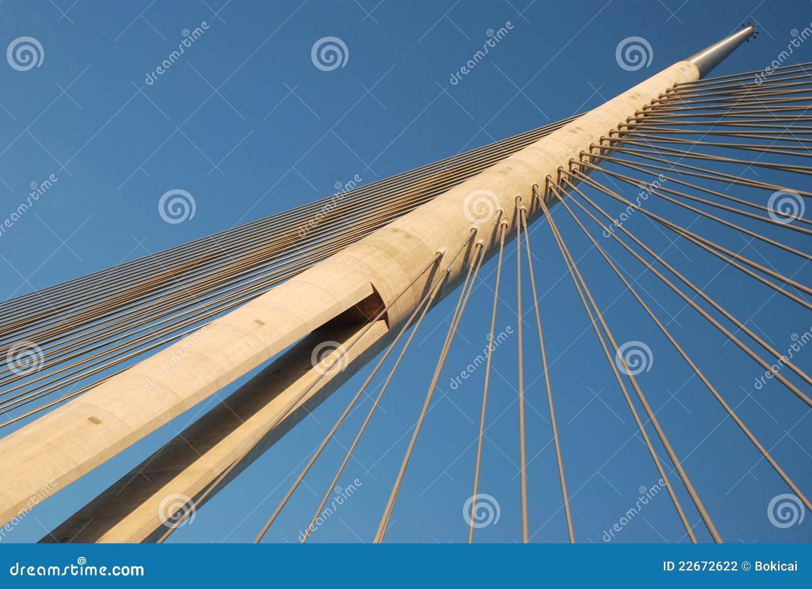 Pylon bridge over Ada editorial photography. Image of steel - 22672622