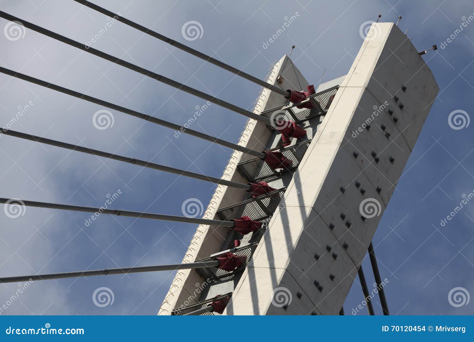 Pylon cable-stayed bridge stock photo. Image of blue - 70120454