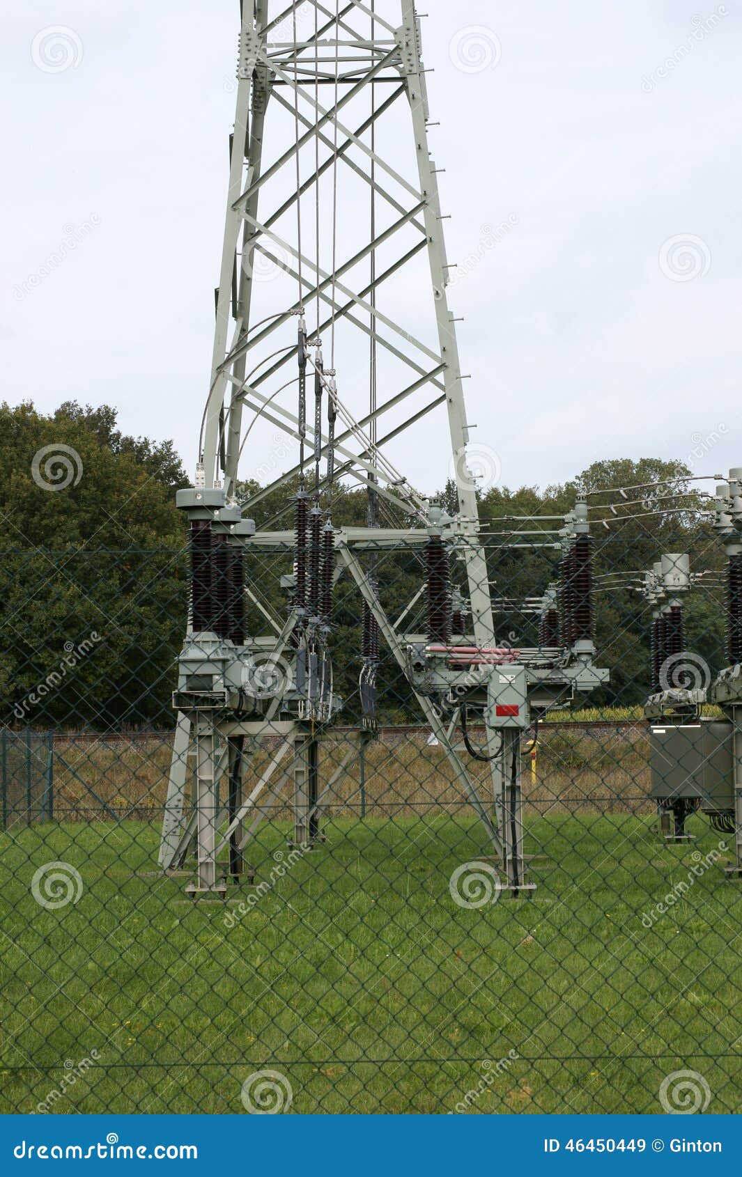 Pylon stock image. Image of voltage, electric, transformer - 46450449