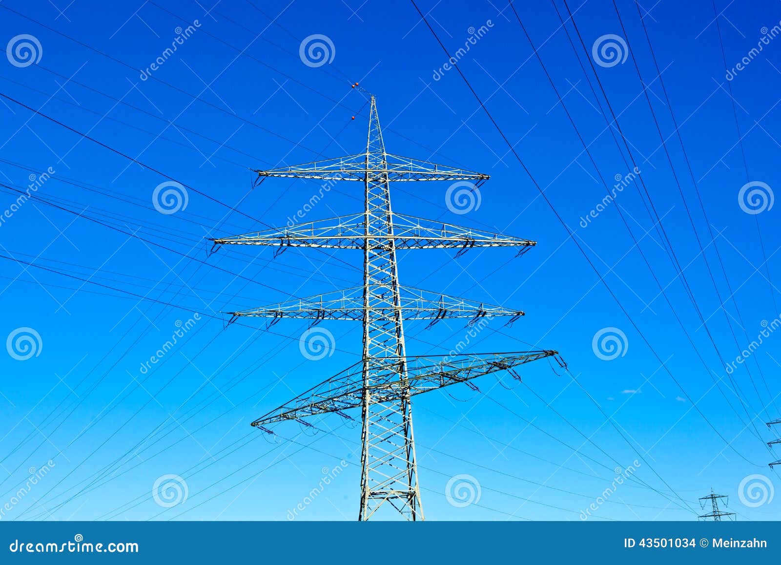 The Big Pylon Under Construction Royalty-Free Stock Photography ...