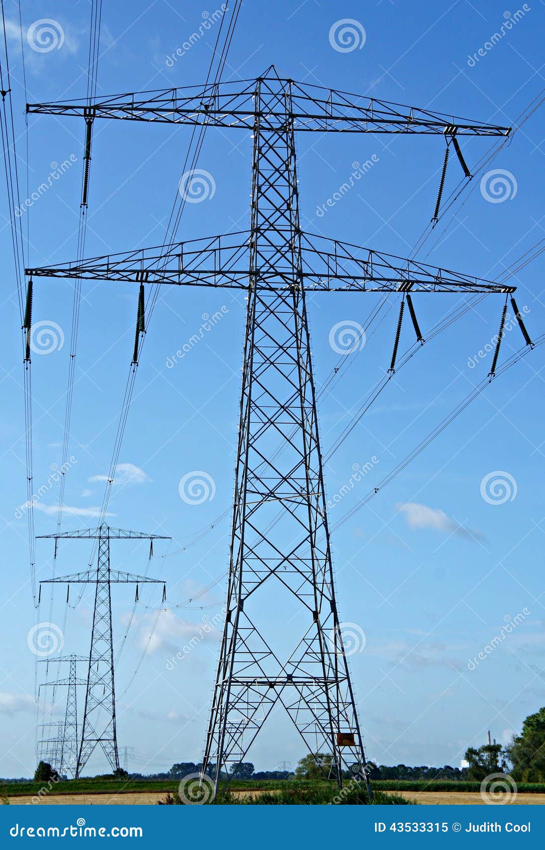 Pylons Royalty-Free Stock Photo | CartoonDealer.com #43533315