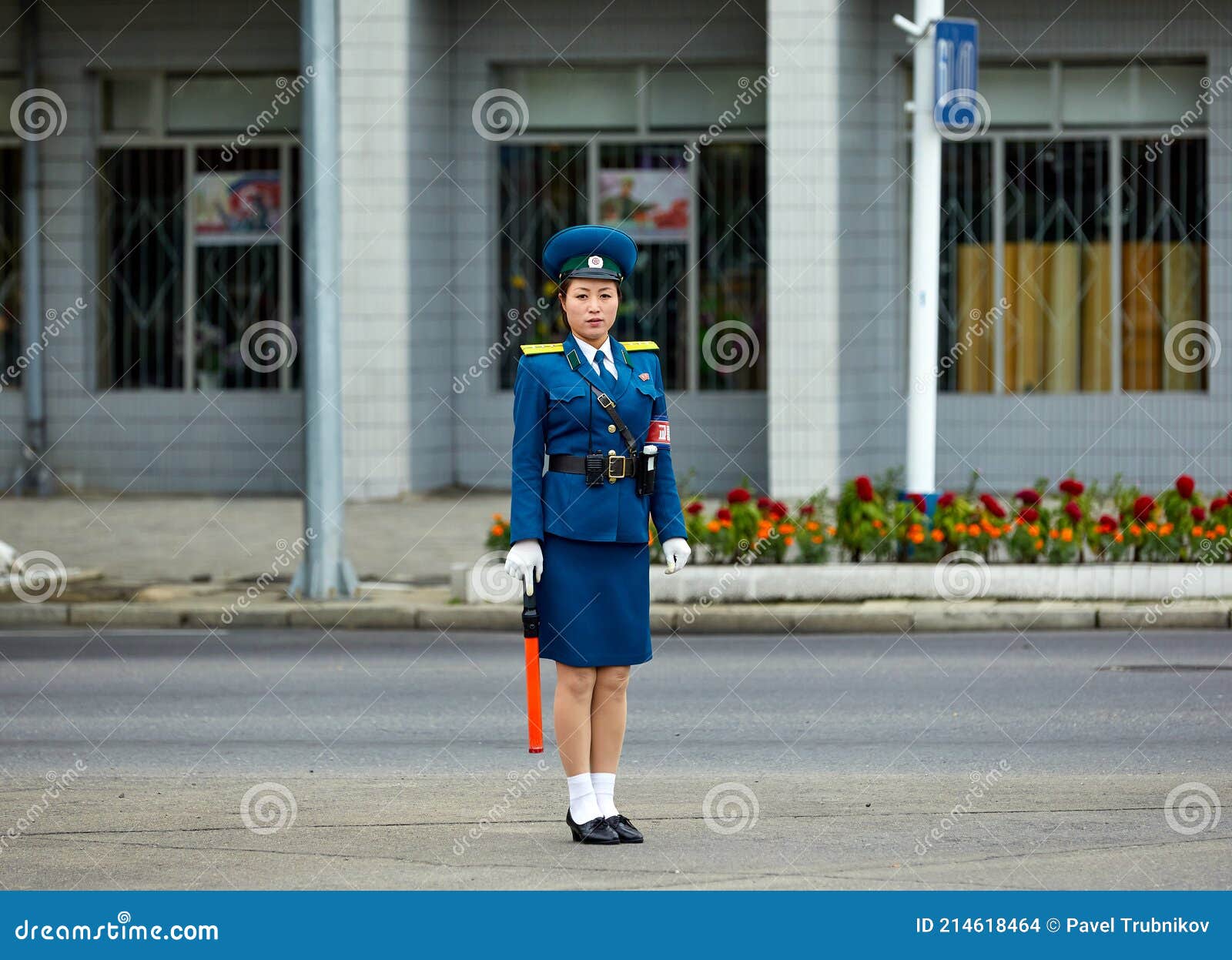 The Pyongyang Traffic Police Women Are Beautiful Scenery In The Streets ...