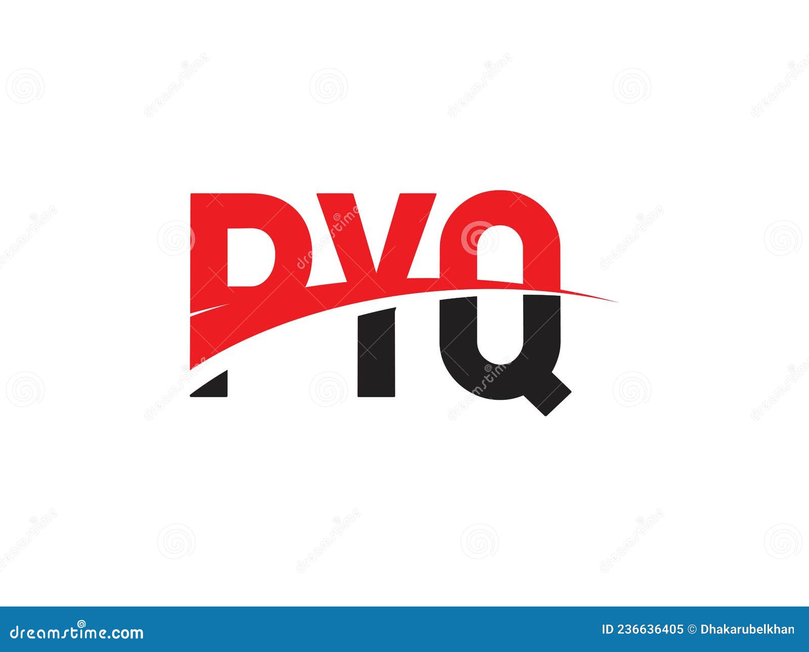 PYQ Letter Initial Logo Design Vector Illustration Stock Vector ...