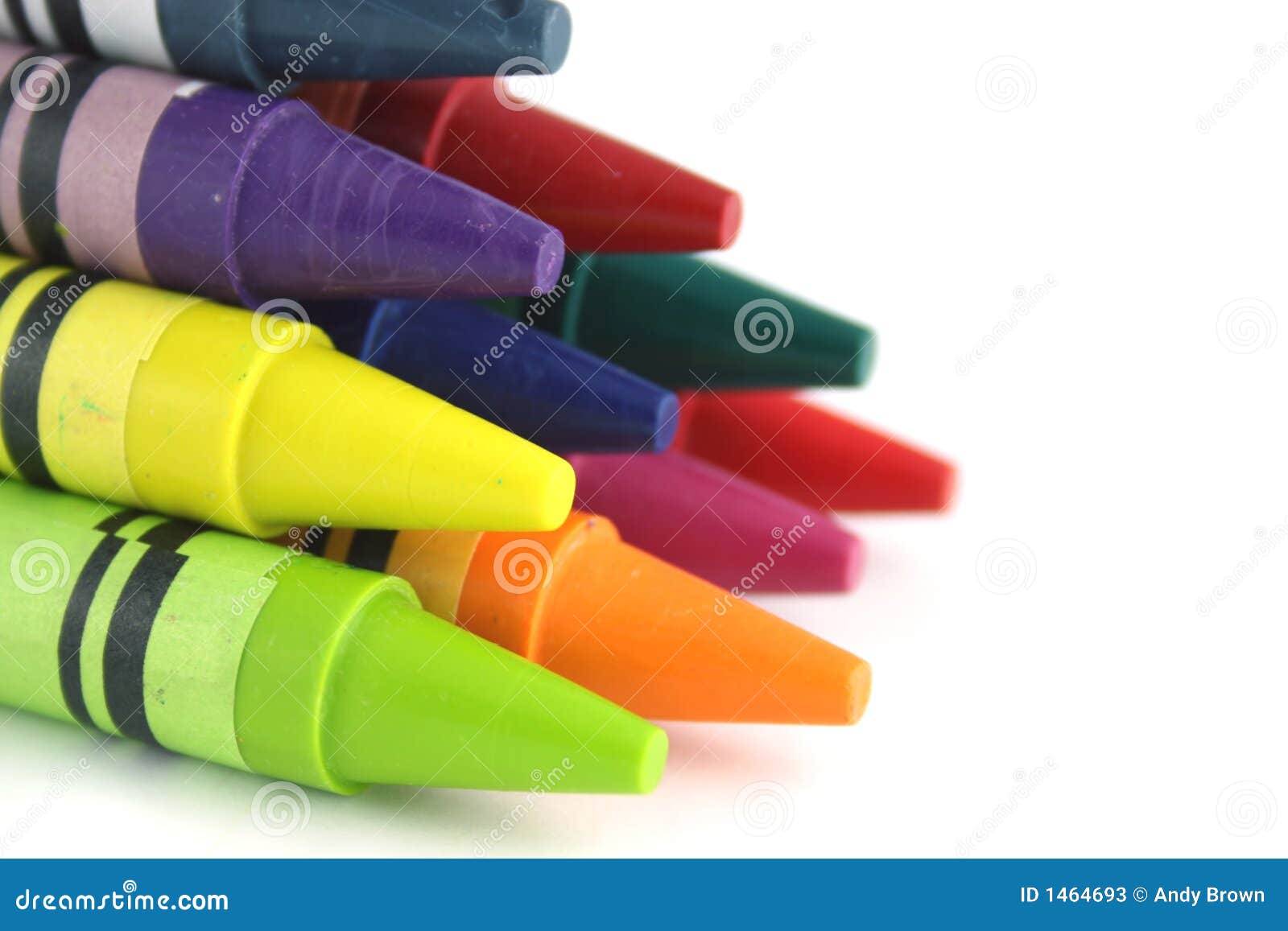 Pyramid of 10 crayons stock image. Image of grey, scribble - 1464693