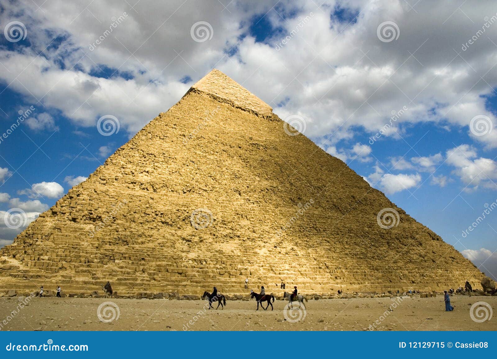 Pyramid stock image. Image of civilization, sightseeing - 12129715