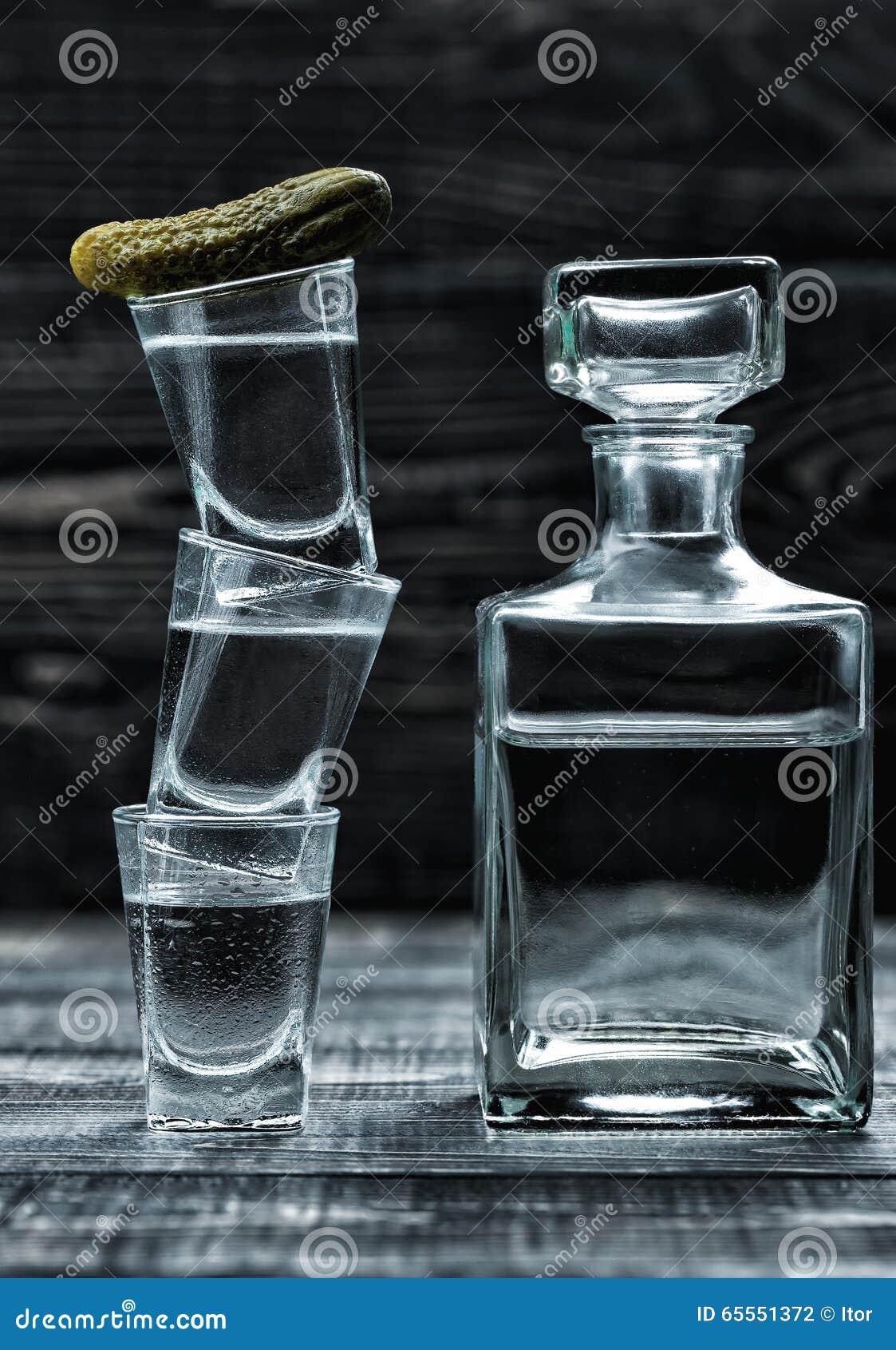 Pyramid of Alcoholic Beverages Stock Photo - Image of salted, appetizer ...