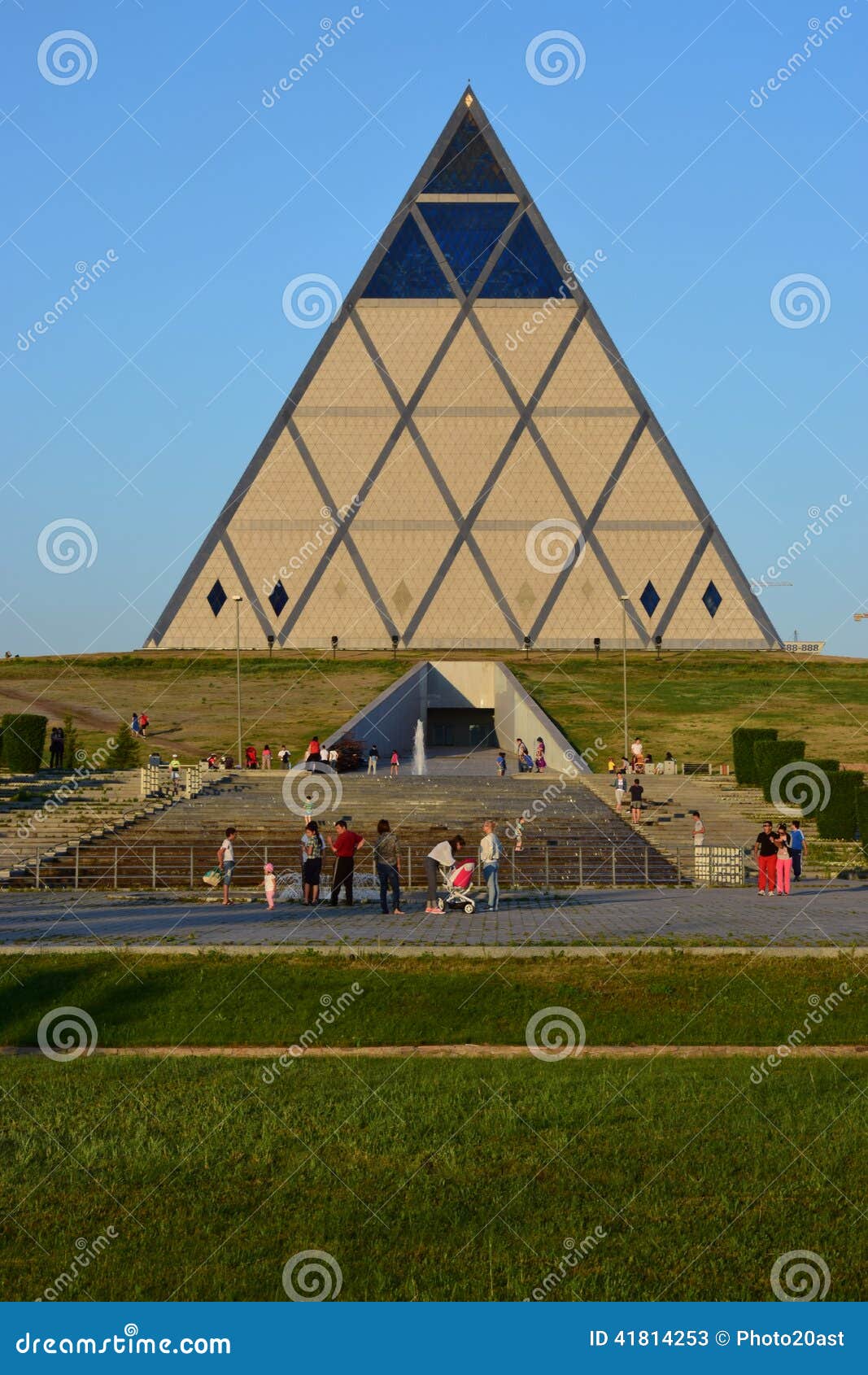 The Pyramid in Astana / Kazakhstan Editorial Stock Photo - Image of ...