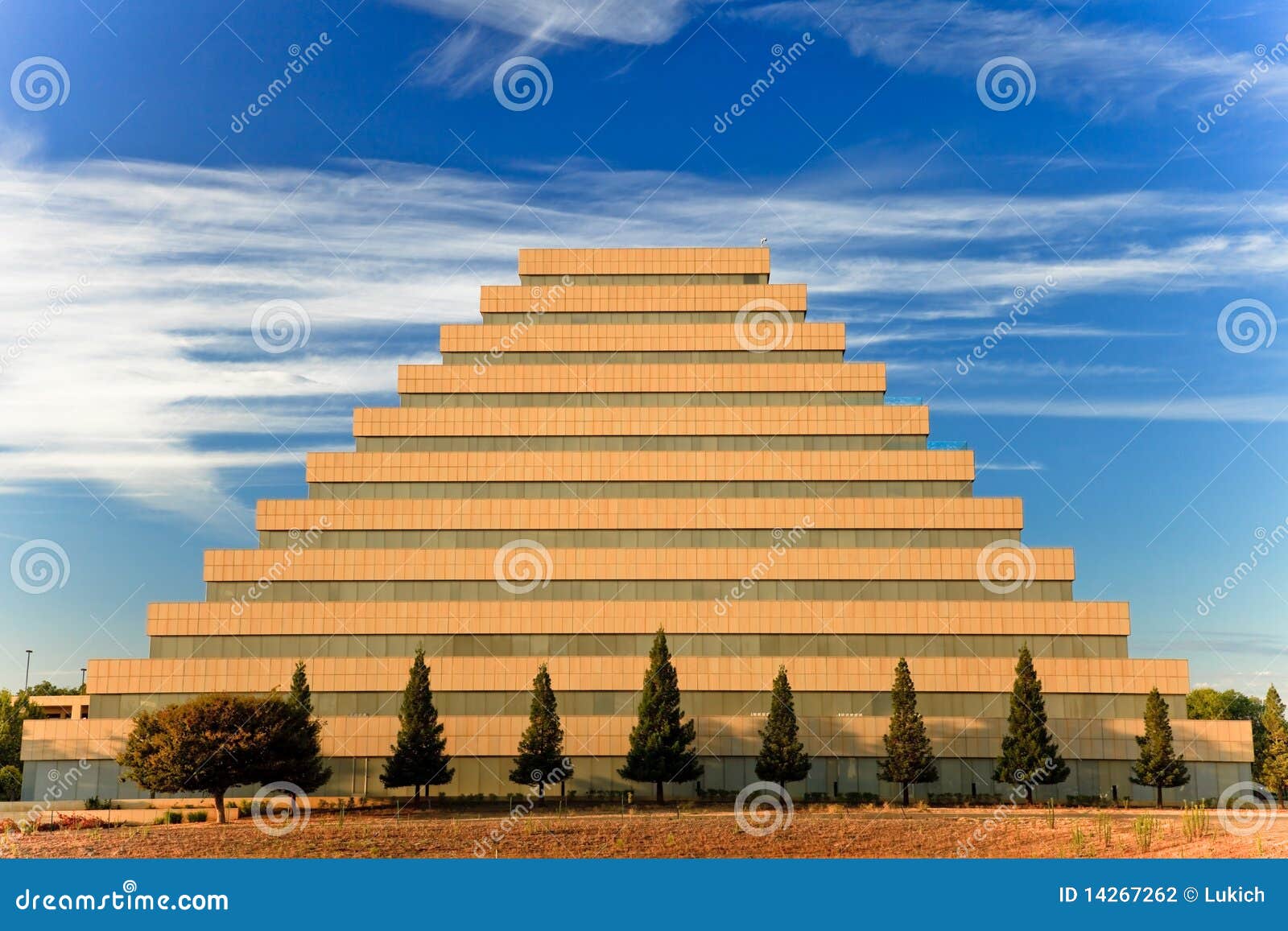 Pyramid building stock photo. Image of sacramento, city - 14267262