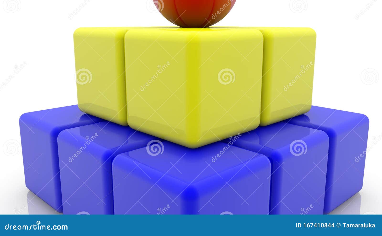 Pyramid Building from Game Blocks Stock Footage - Video of armchair ...