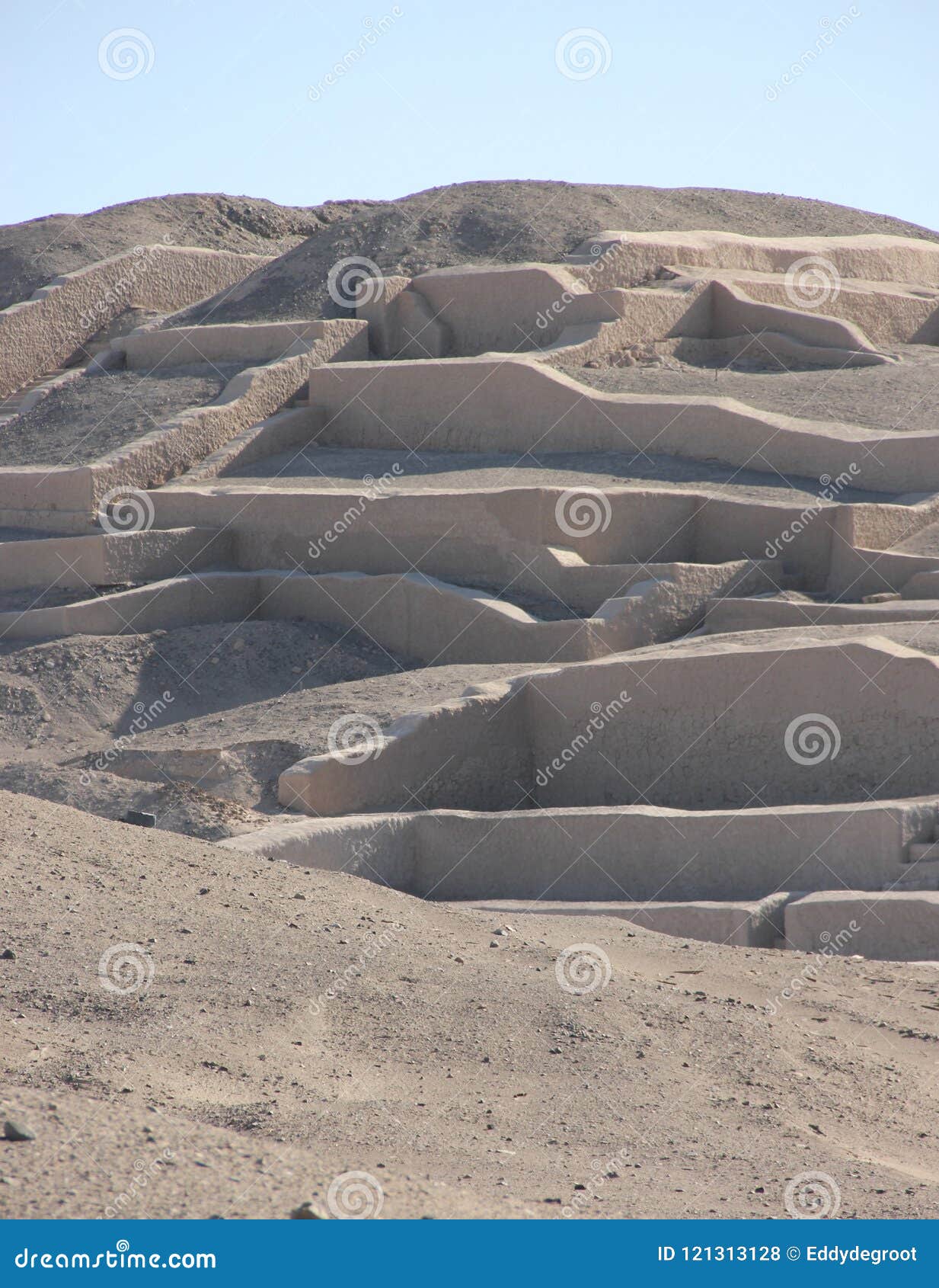 The Pyramid at Cahuachi, Nazca Stock Photo - Image of journey, ancient ...