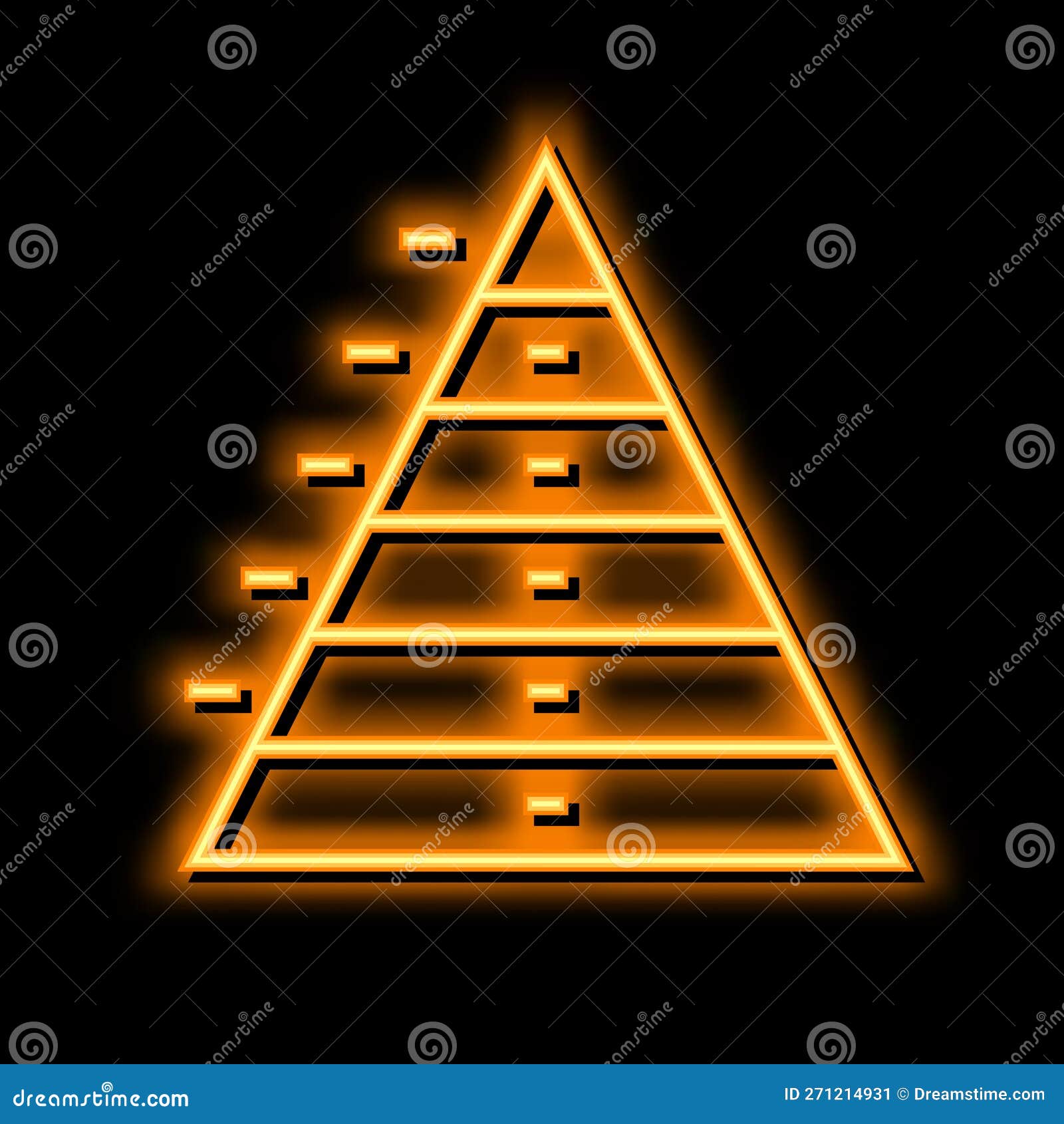Binary Pyramid Stock Photo | CartoonDealer.com #1460508