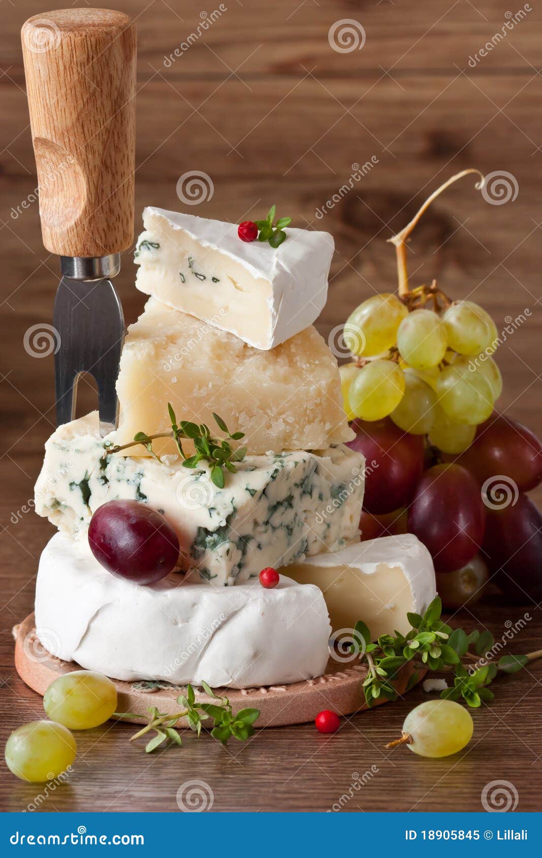 Pyramid of cheese. stock image. Image of french, product - 18905845