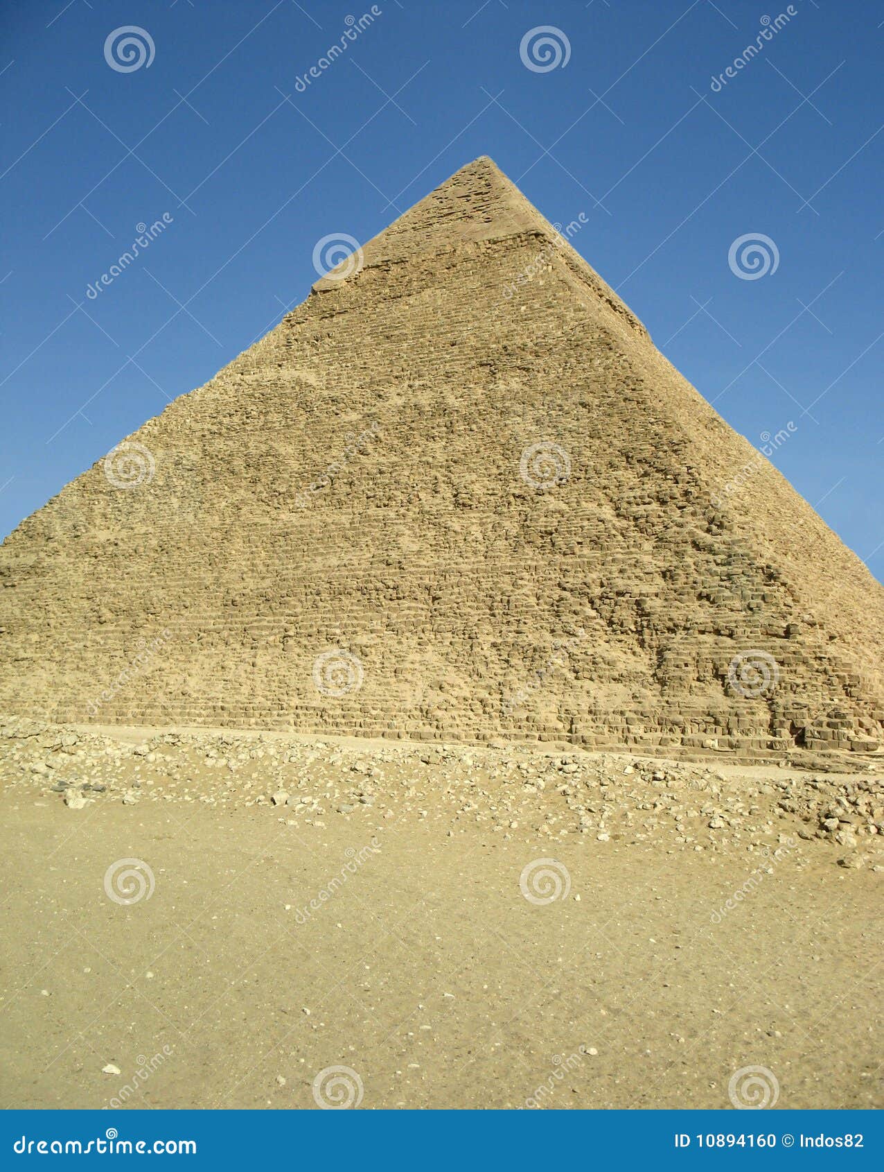 Pyramid of Chefren stock photo. Image of great, destinations - 10894160