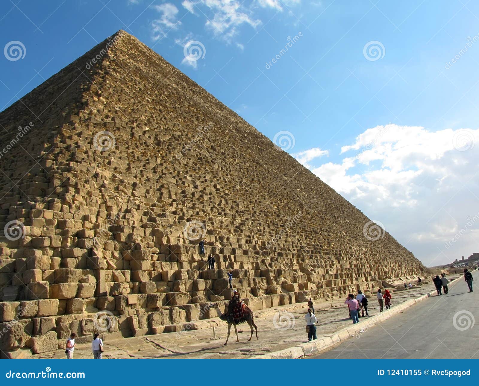 Pyramid of Cheops, Egypt stock image. Image of egyptology - 12410155