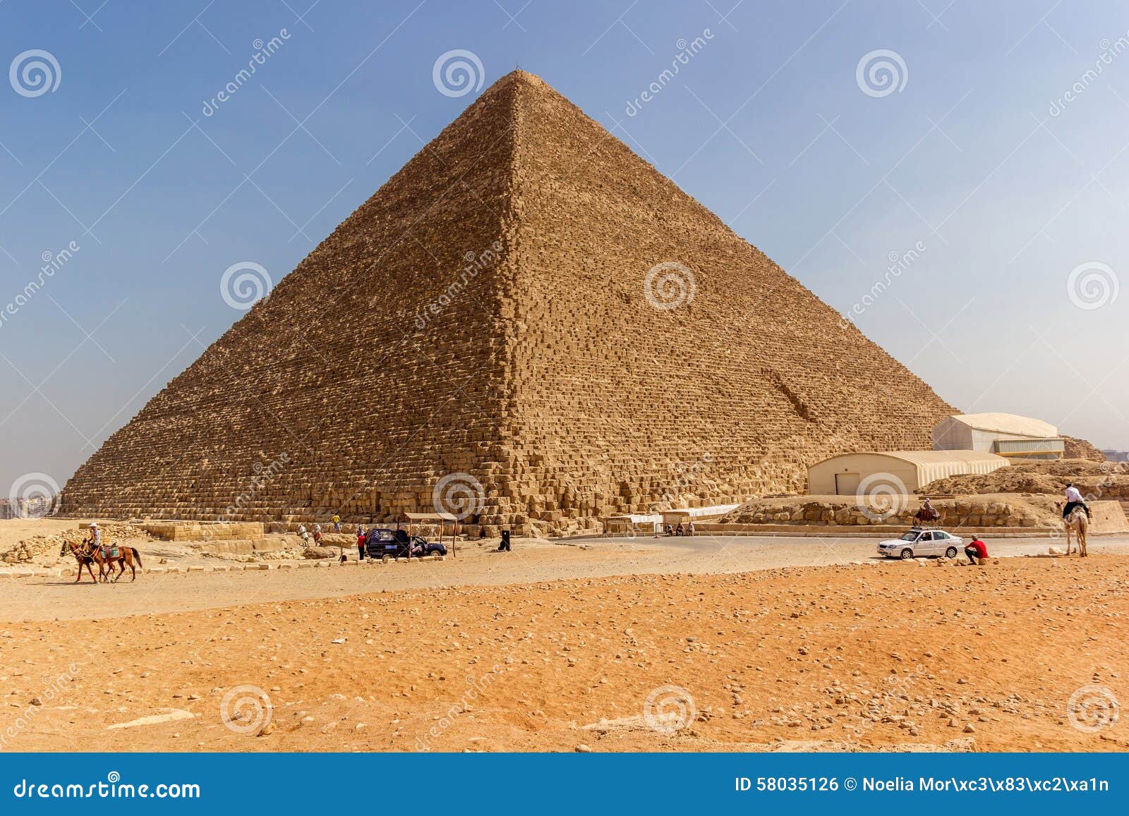 Pyramid of Cheops stock photo. Image of travel, tomb - 58035126