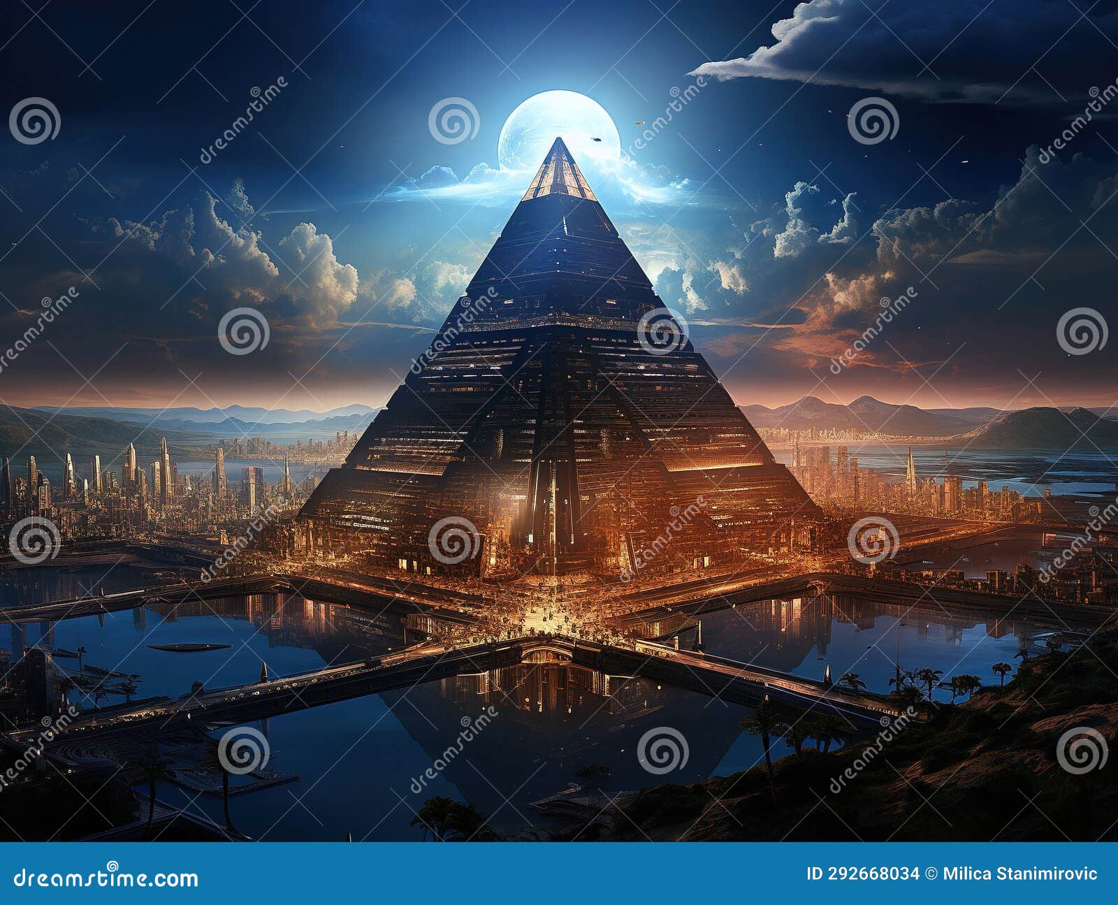Pyramid City of Tomorrow: a Futuristic Metropolis Beyond Imagination ...