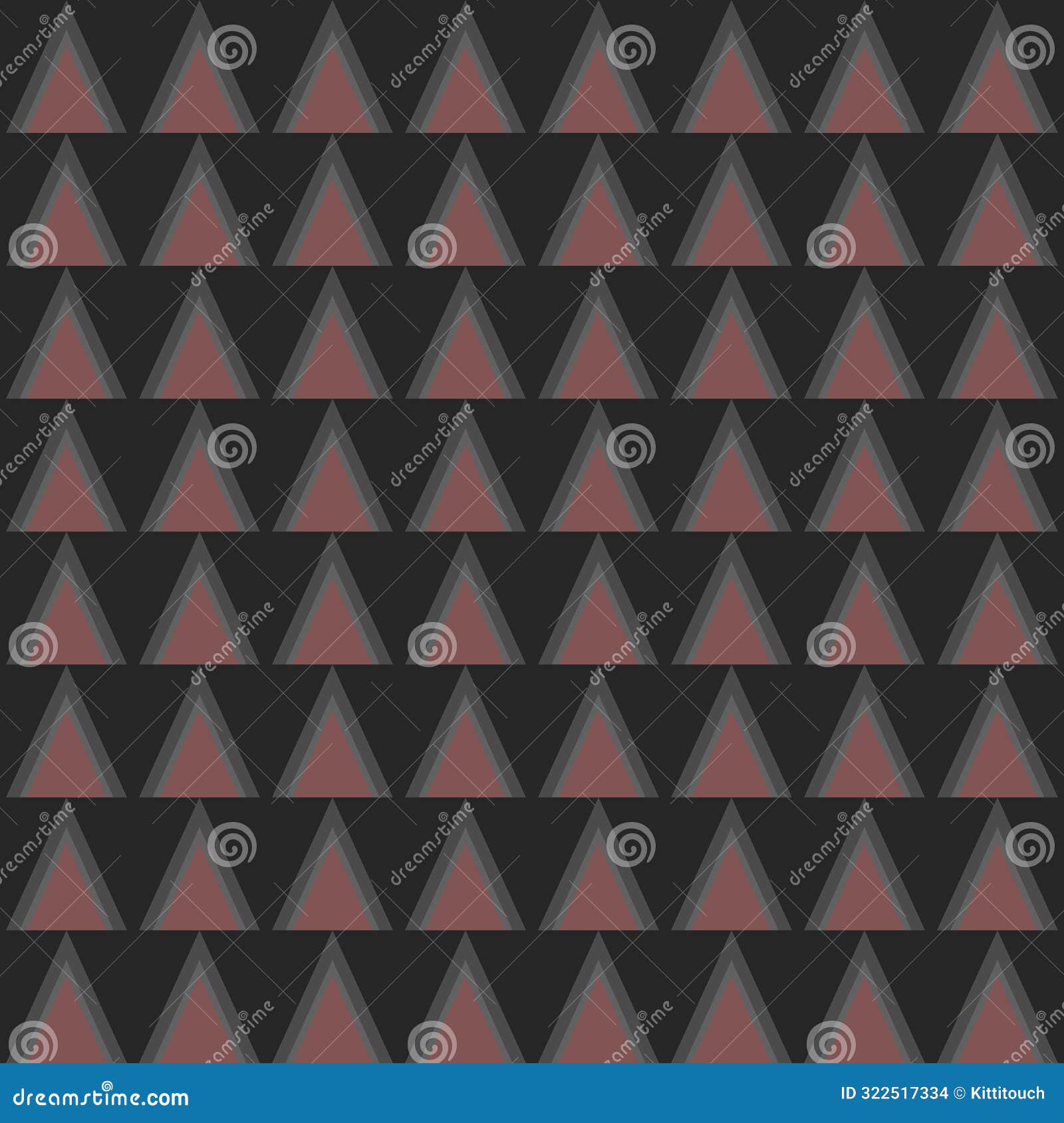 Pyramid Concept, Seamless Pattern, Stock Illustration - Illustration of ...