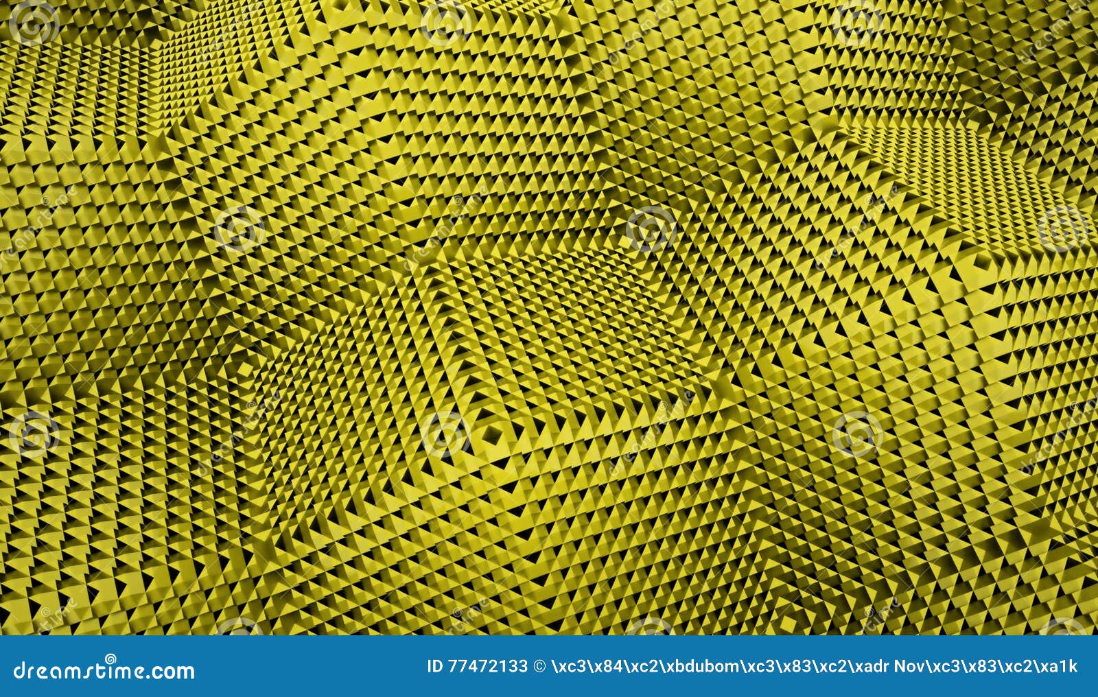 Pyramid Cubes Concept Rendered Stock Illustration - Illustration of ...