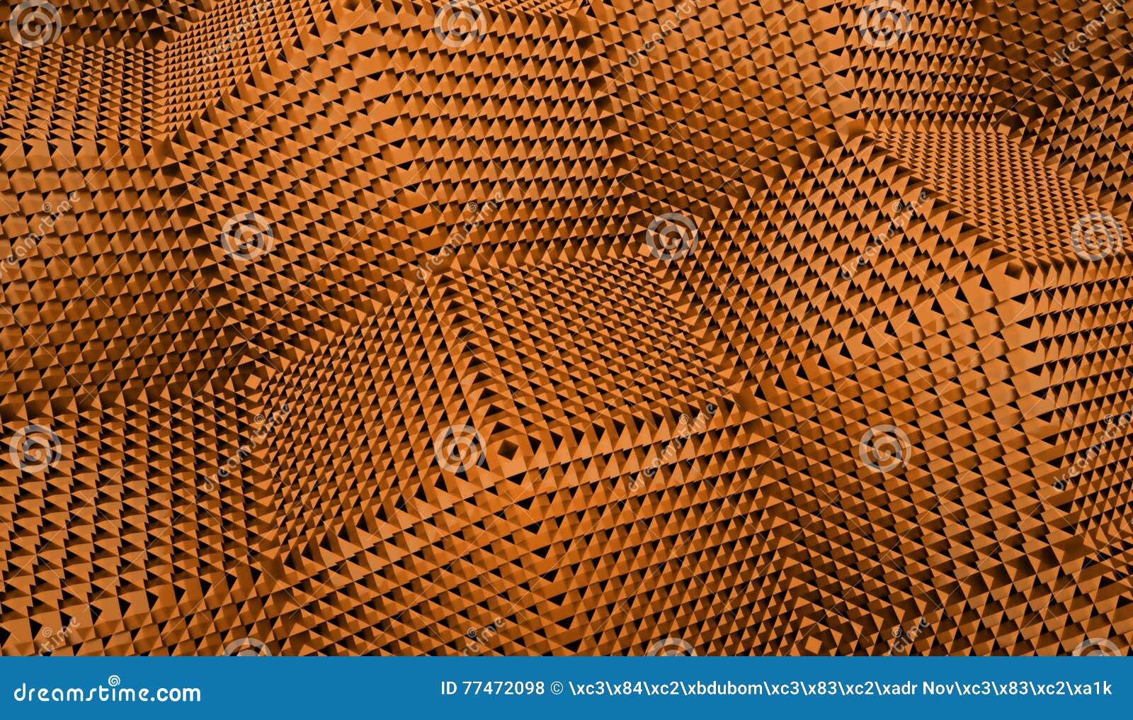 Pyramid Of Cubes. Flat Vector Outline Illustration Isolated On White ...