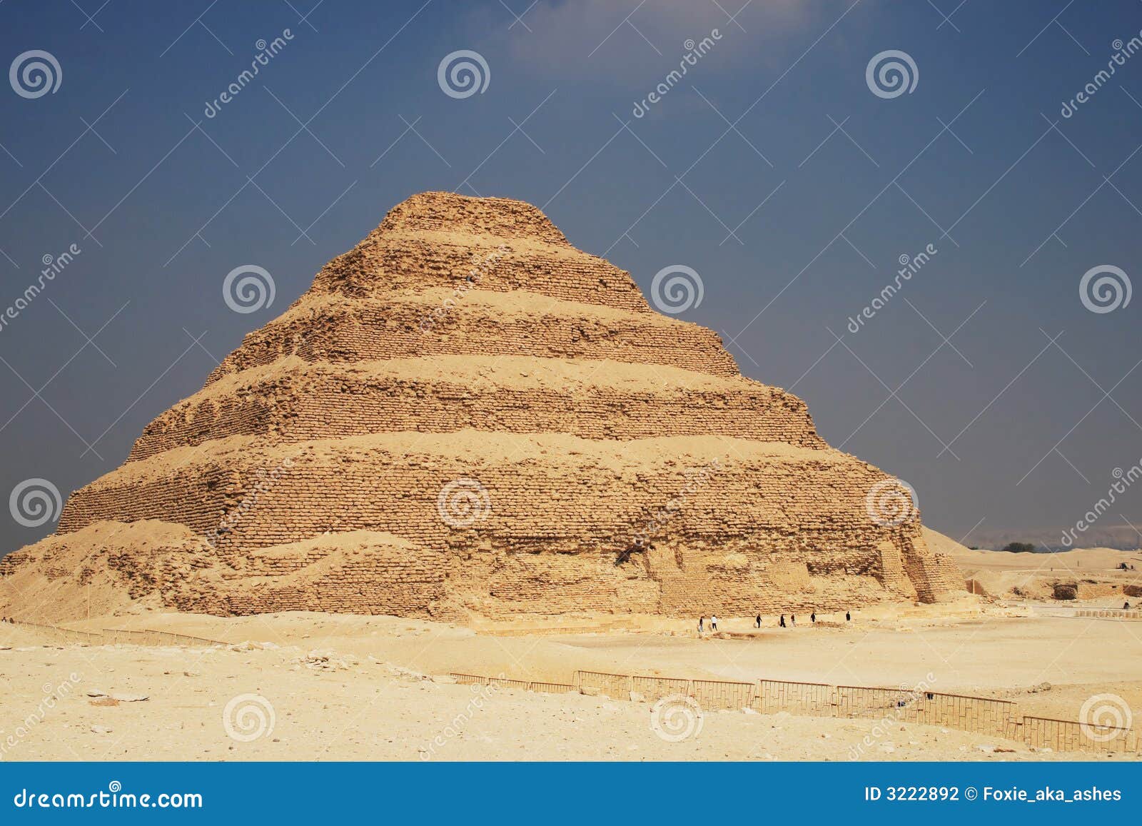 The Djoser Pyramid, The First Pyramid Erected In The Sahara Desert ...