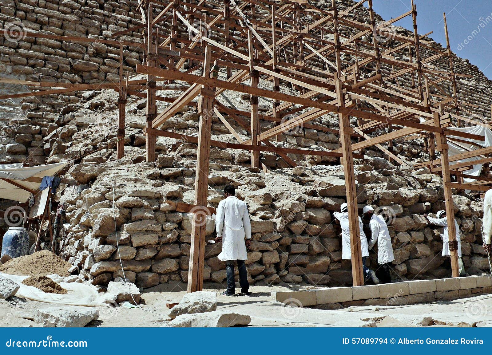 Pyramid of Djoser-Egypt editorial stock image. Image of djoser - 57089794