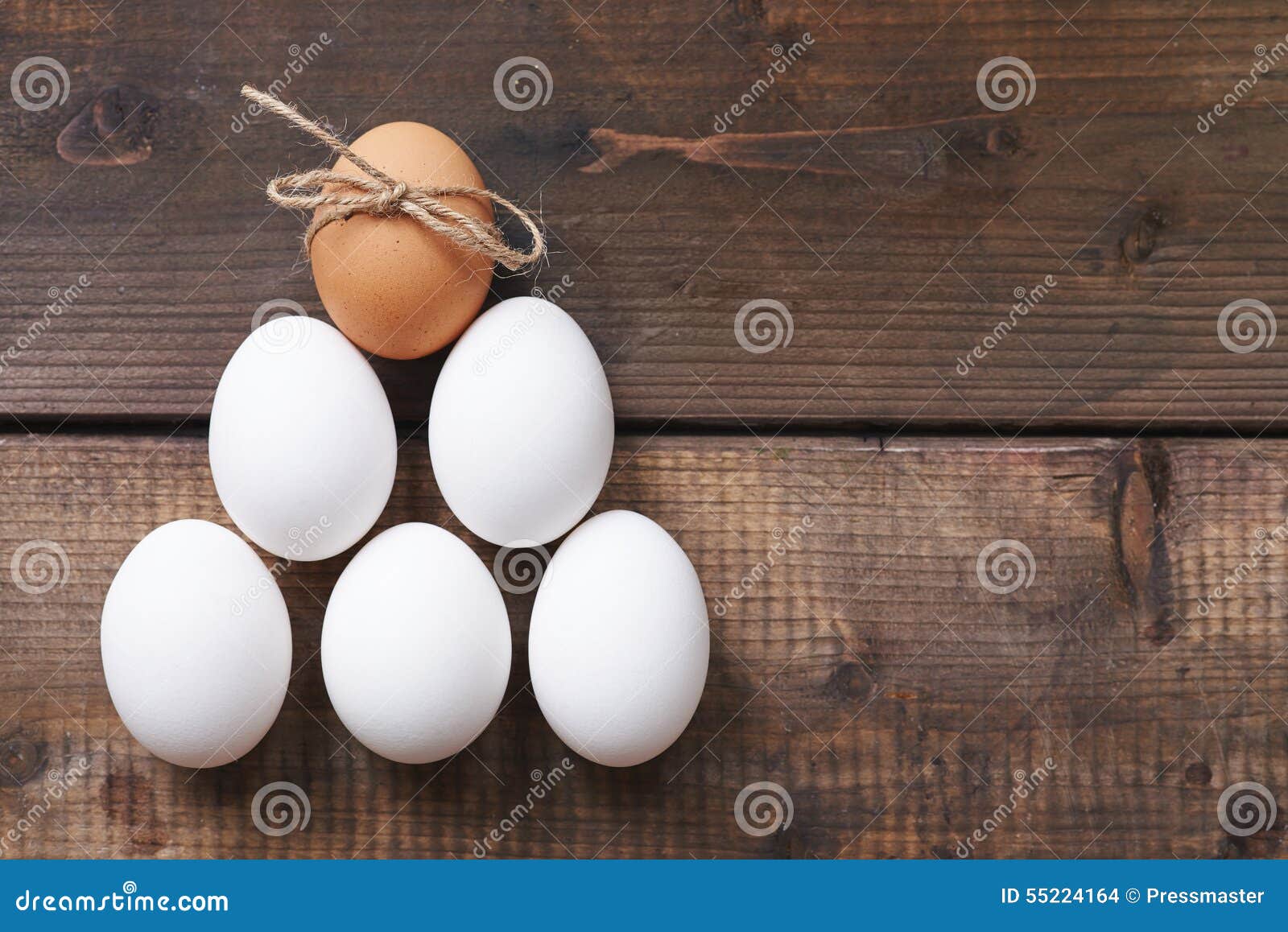 Pyramid of eggs stock photo. Image of still, thread, pyramid - 55224164