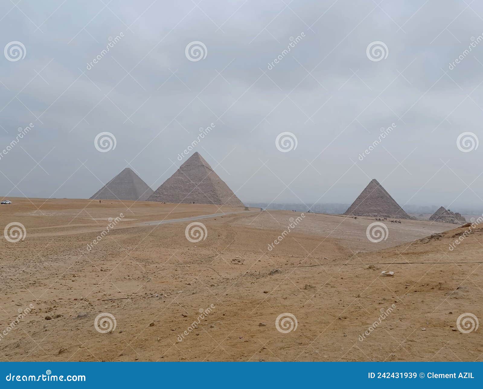 Pyramid in Egypt Vacation Countryside Stock Image - Image of vacation ...