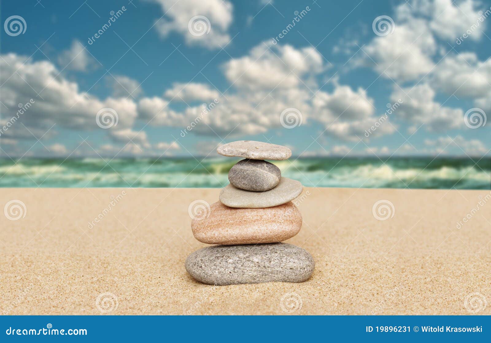 Pyramid with five stones stock image. Image of mineral - 19896231