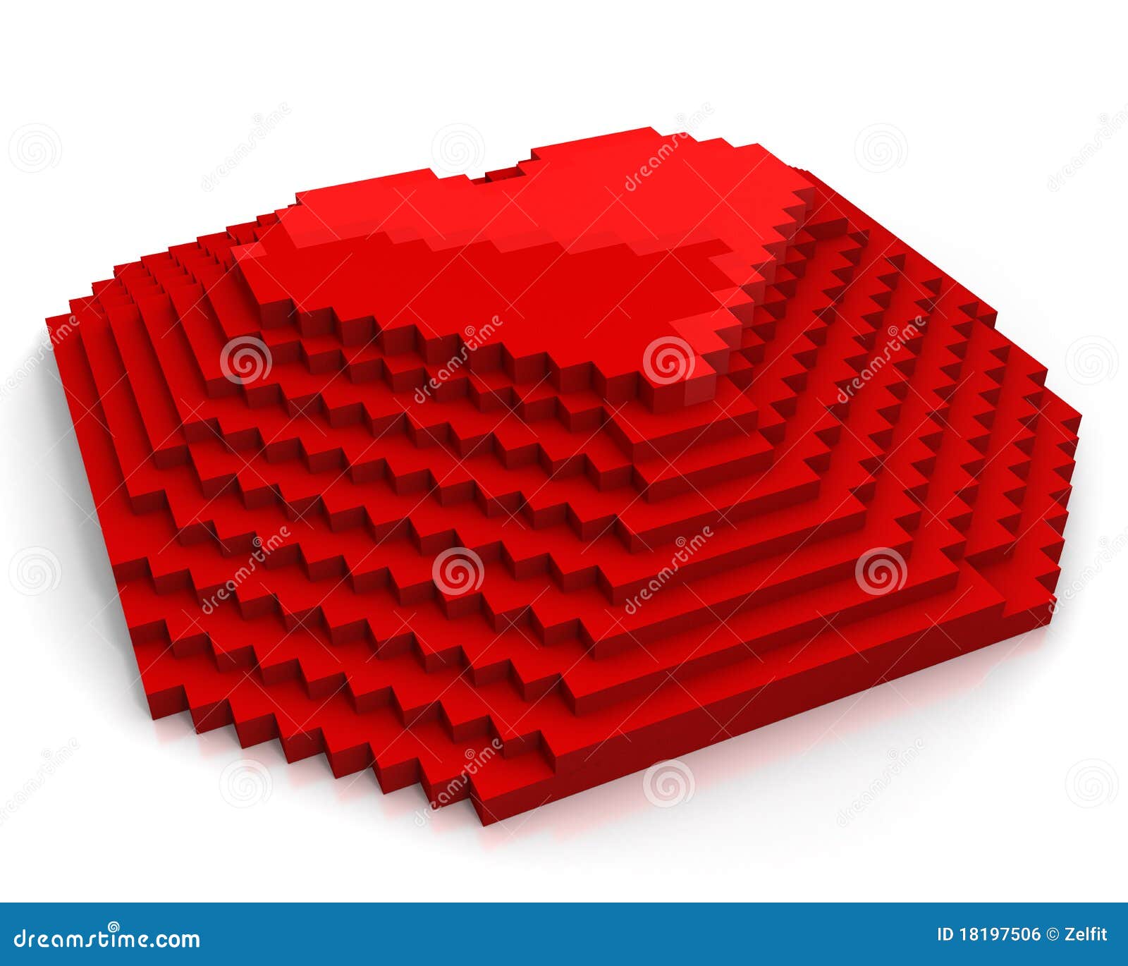 Binary Pyramid Stock Photo | CartoonDealer.com #1460508