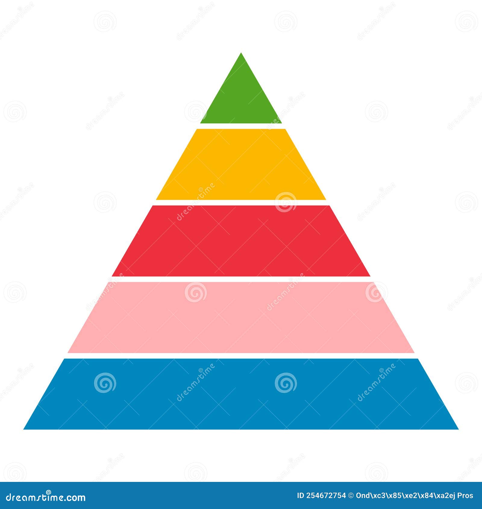 Pyramid Infographic Chart Layout, Info Modern Concept Step Presentation ...