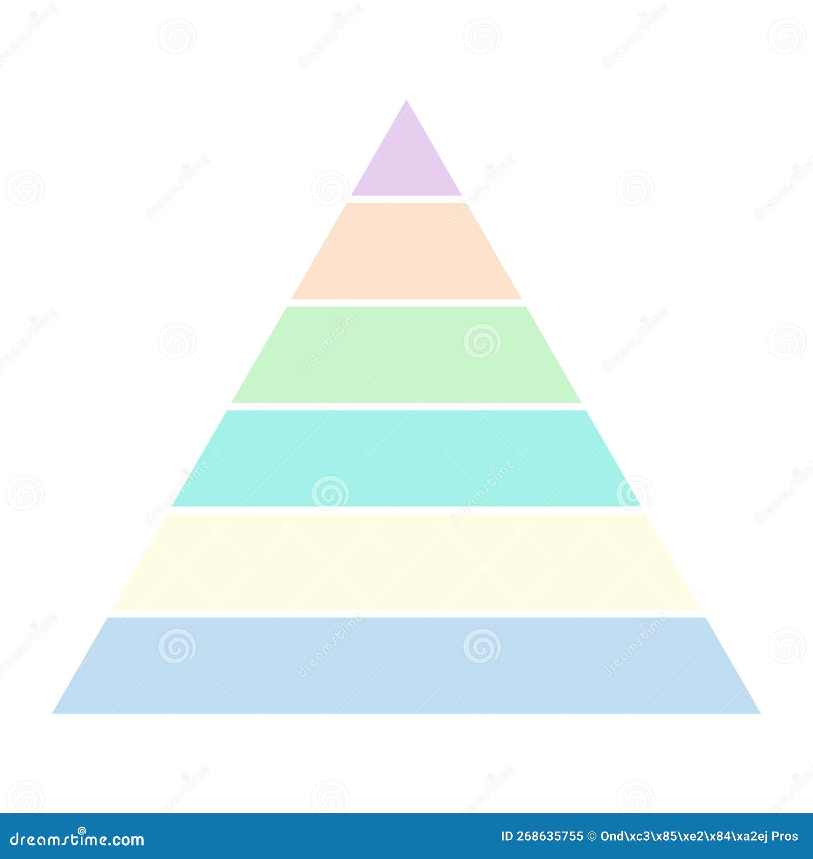 Pyramid Infographic Chart Layout, Info Modern Concept Step Presentation ...