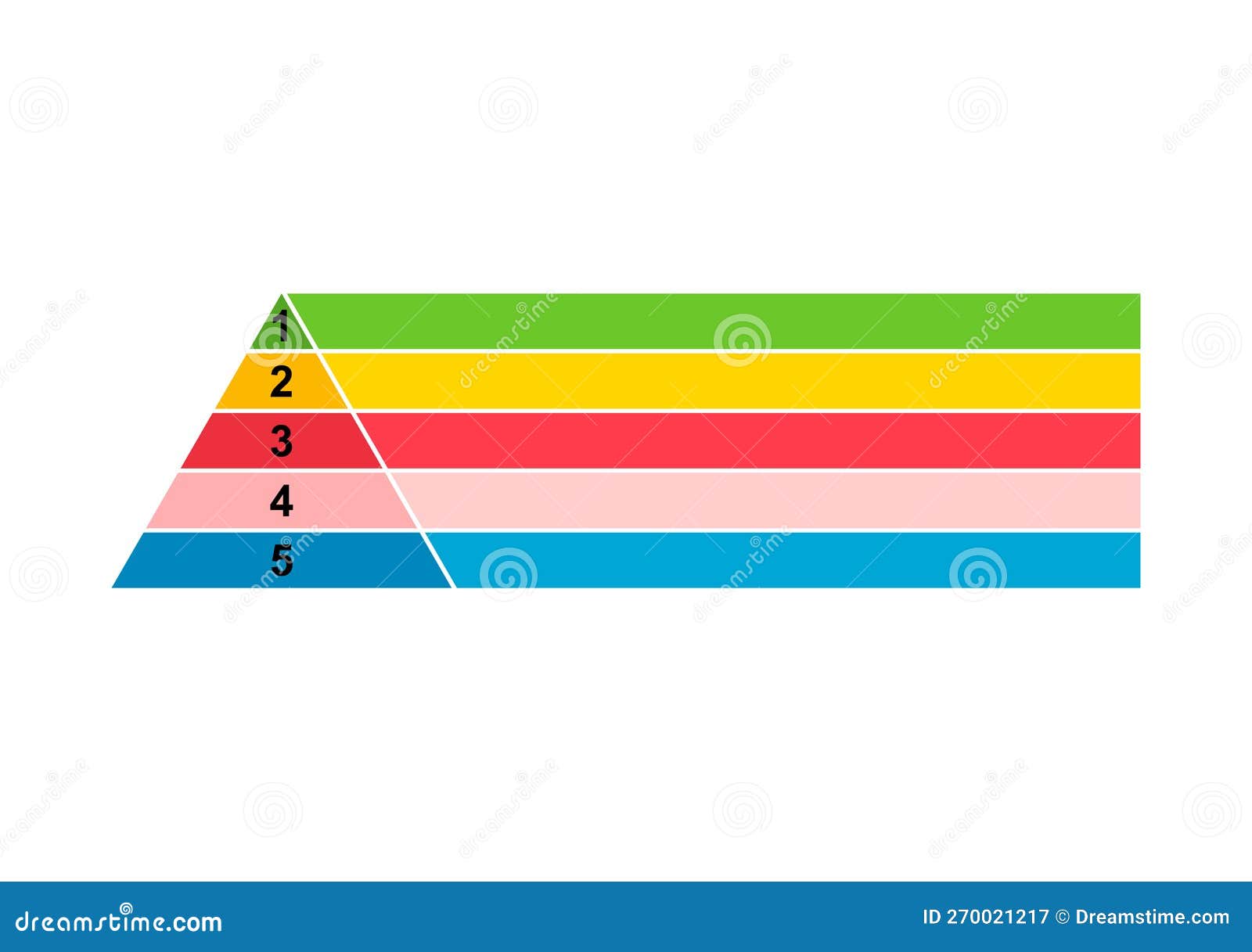Pyramid Infographic Chart Layout, Info Modern Concept Step Presentation ...