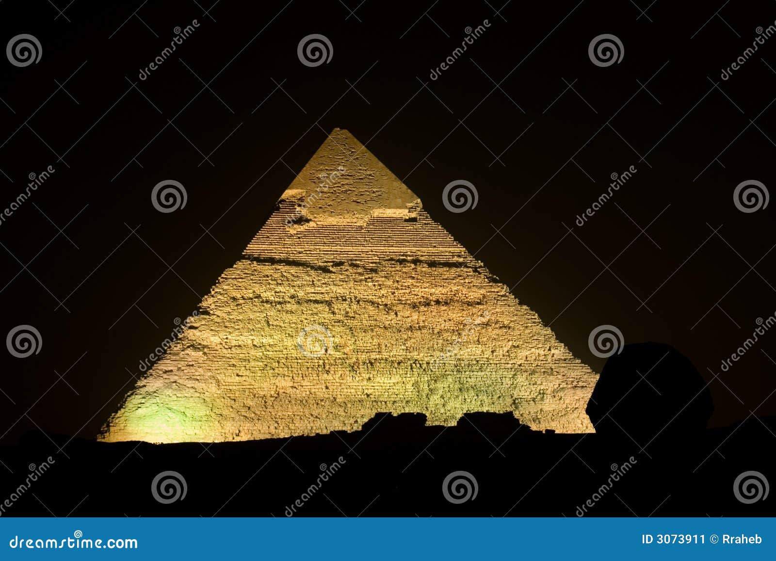 The Pyramid of Kephren (Giza) Stock Image - Image of belief, religion ...