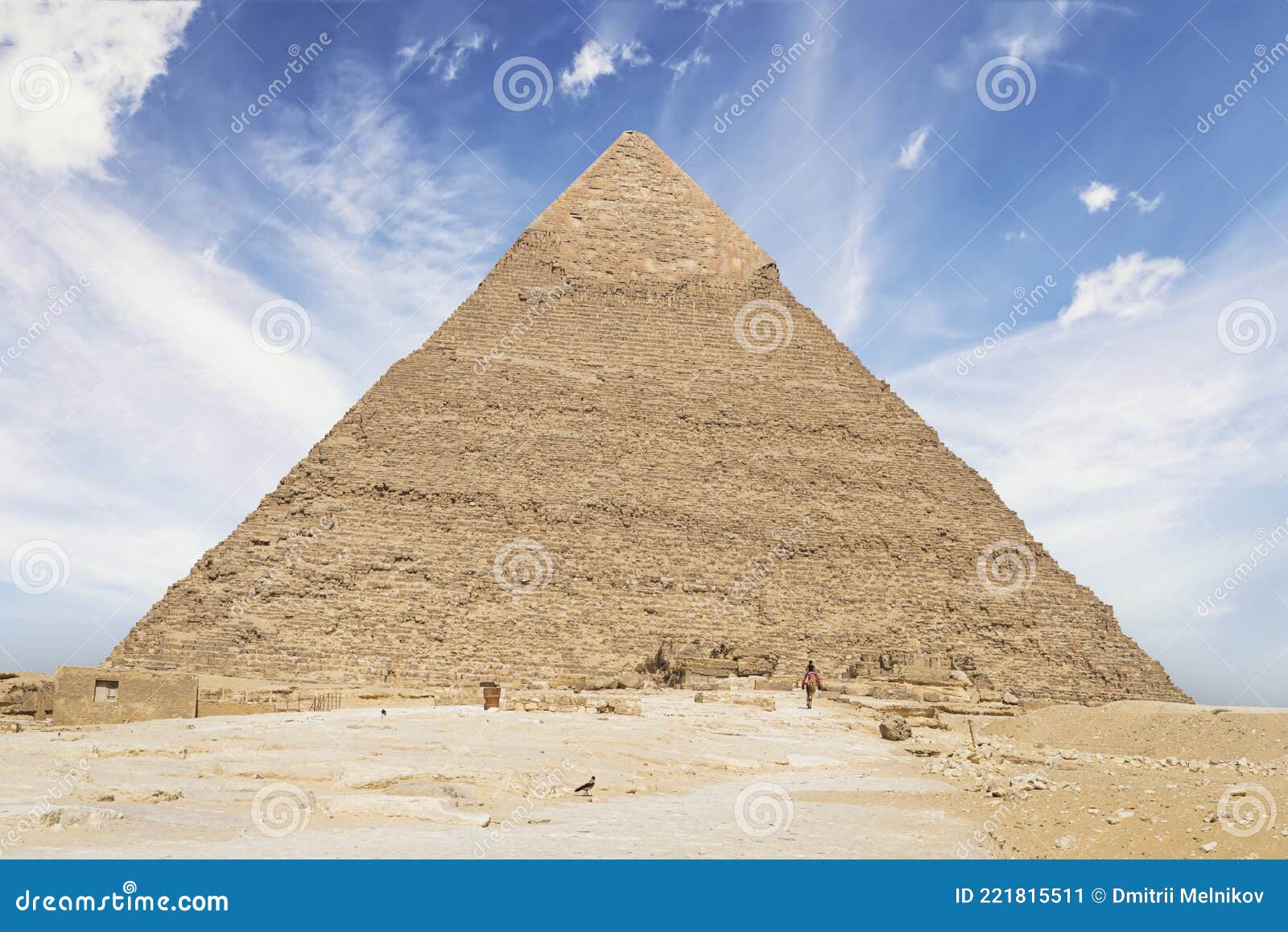 Pyramid of Khafre or of Chephren is Second-tallest and Second-largest ...