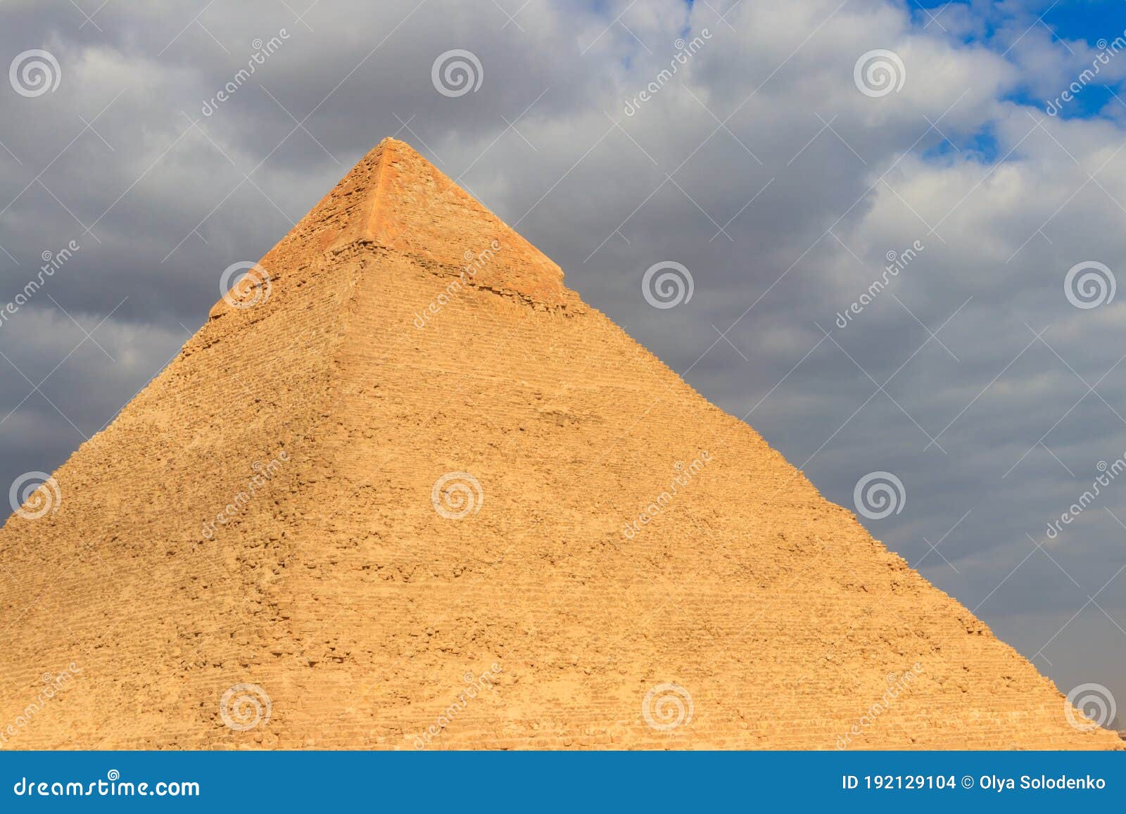 Pyramid of Khafre or of Chephren is the Second-tallest and Second ...