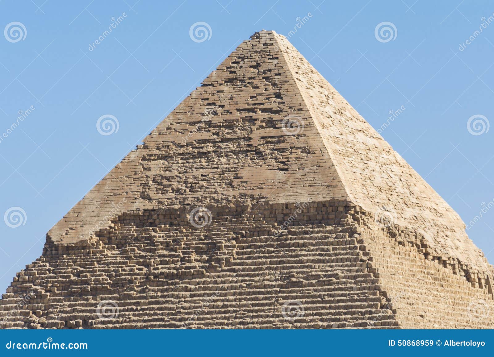 Pyramid of Khafre, Giza, Egypt Stock Image - Image of culture, kingdom ...