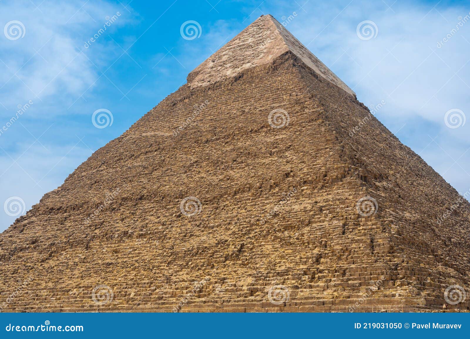 The Pyramid of Khafre More Precisely Khafra is the Second Largest ...