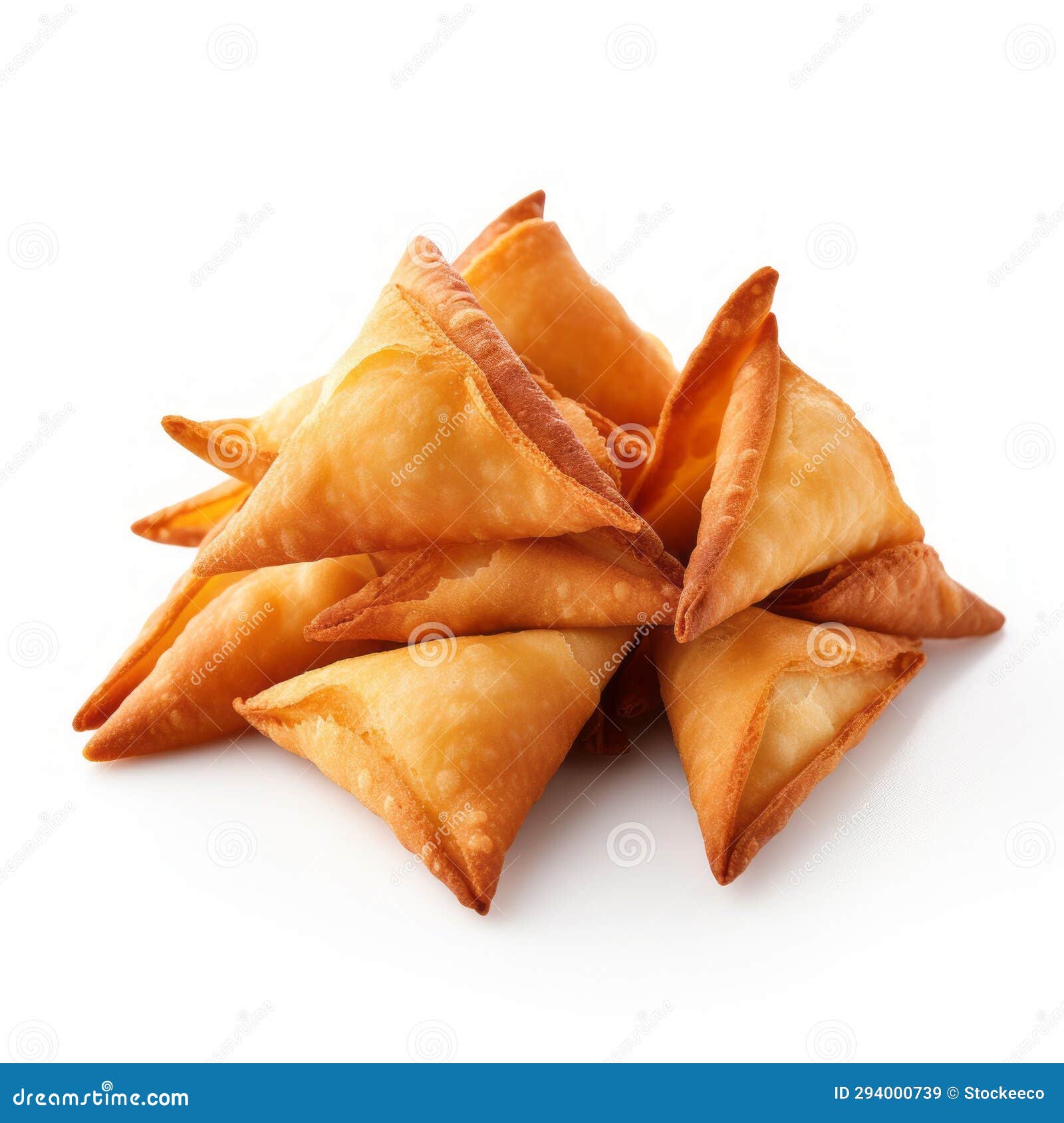 Ultra-realistic Businesswoman Samosa Photography on White Background ...